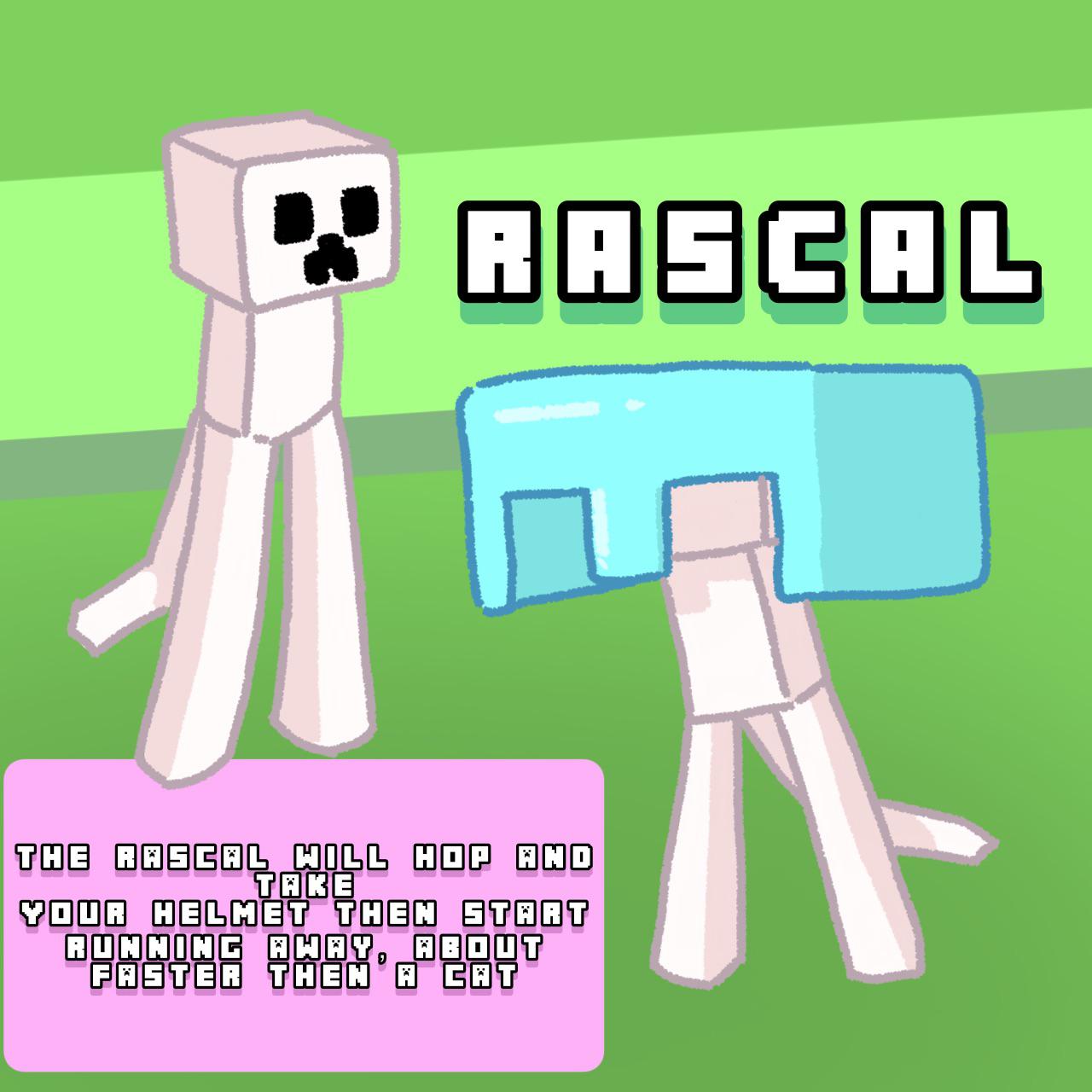 My Rascal concept art for mod vote 2022 (i couldn’t decide what colour is should be so i made ...