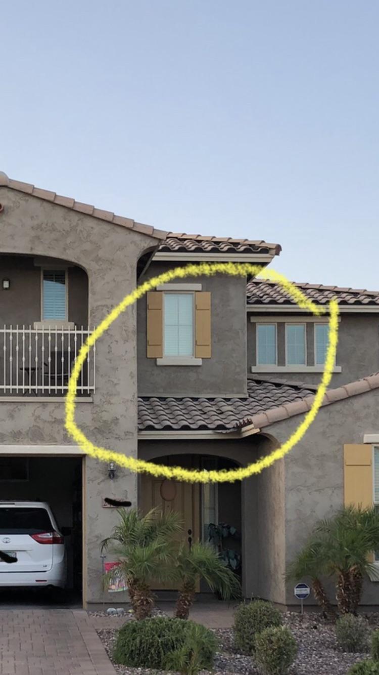 Advice on possible causes of this water damage/stain | Scrolller