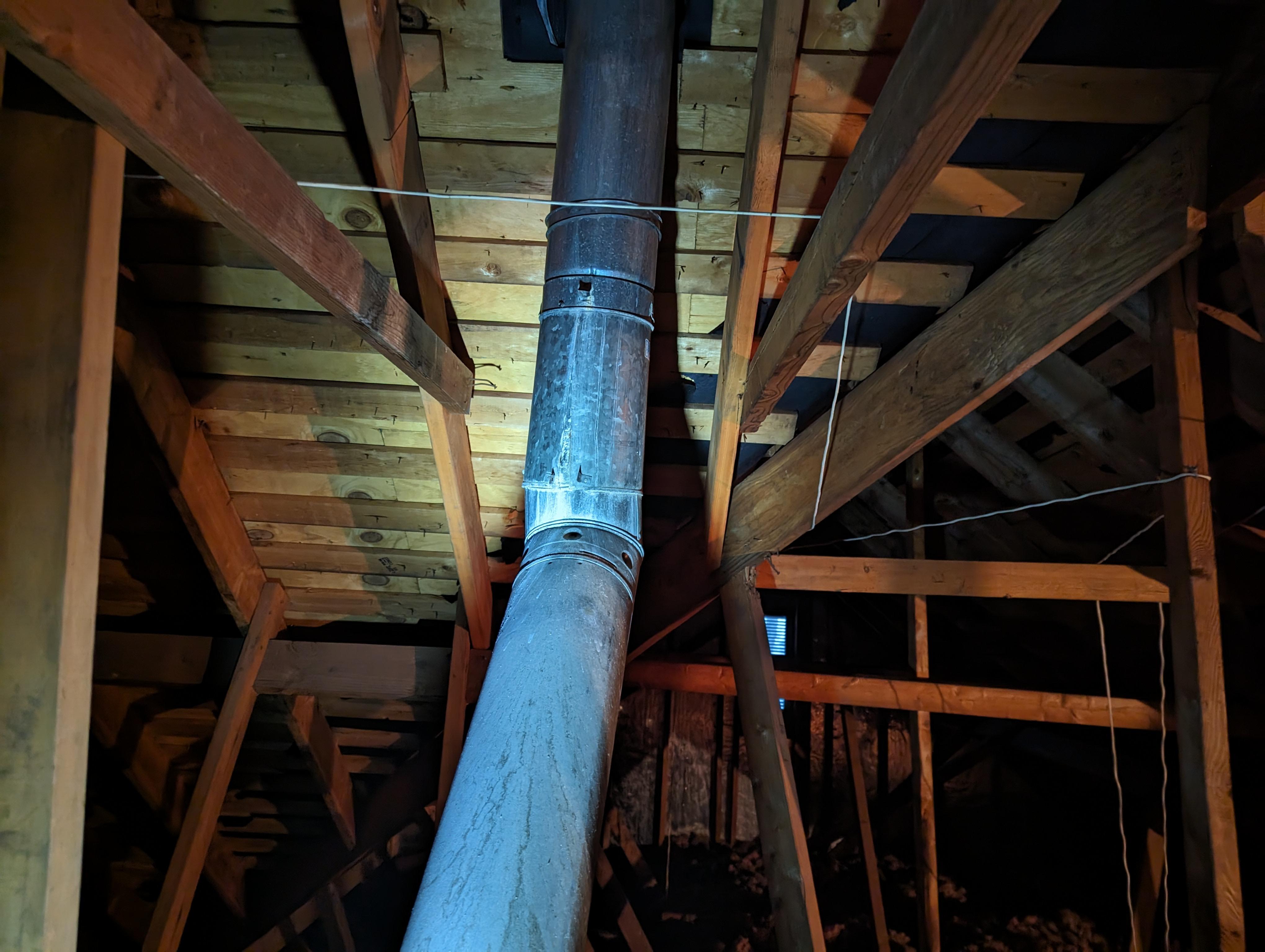 Vent pipe stack rusting | Scrolller