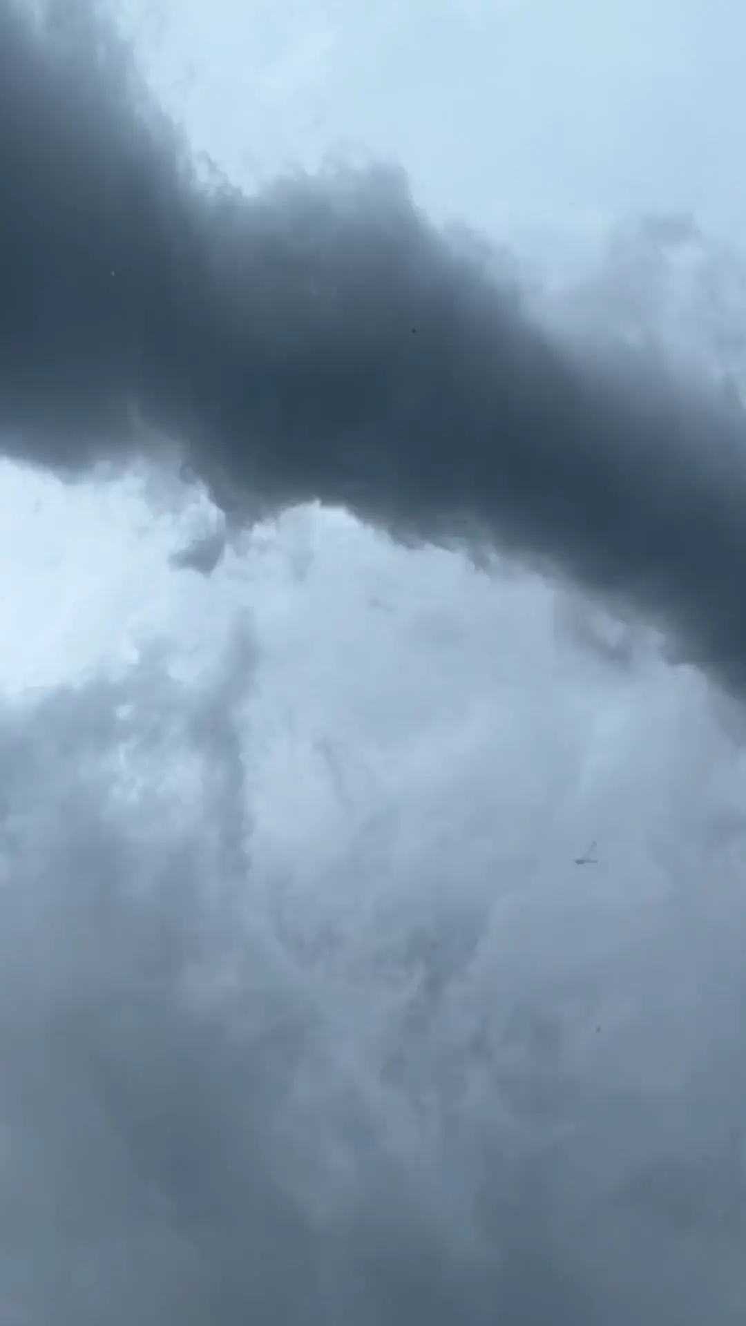 Nose formation of an EF3 Tornado seen upclose | Scrolller