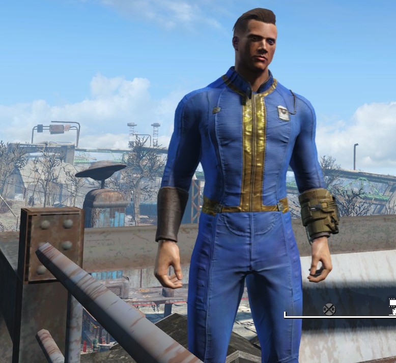 Fallout 4 vault suit is the best vault suit. | Scrolller
