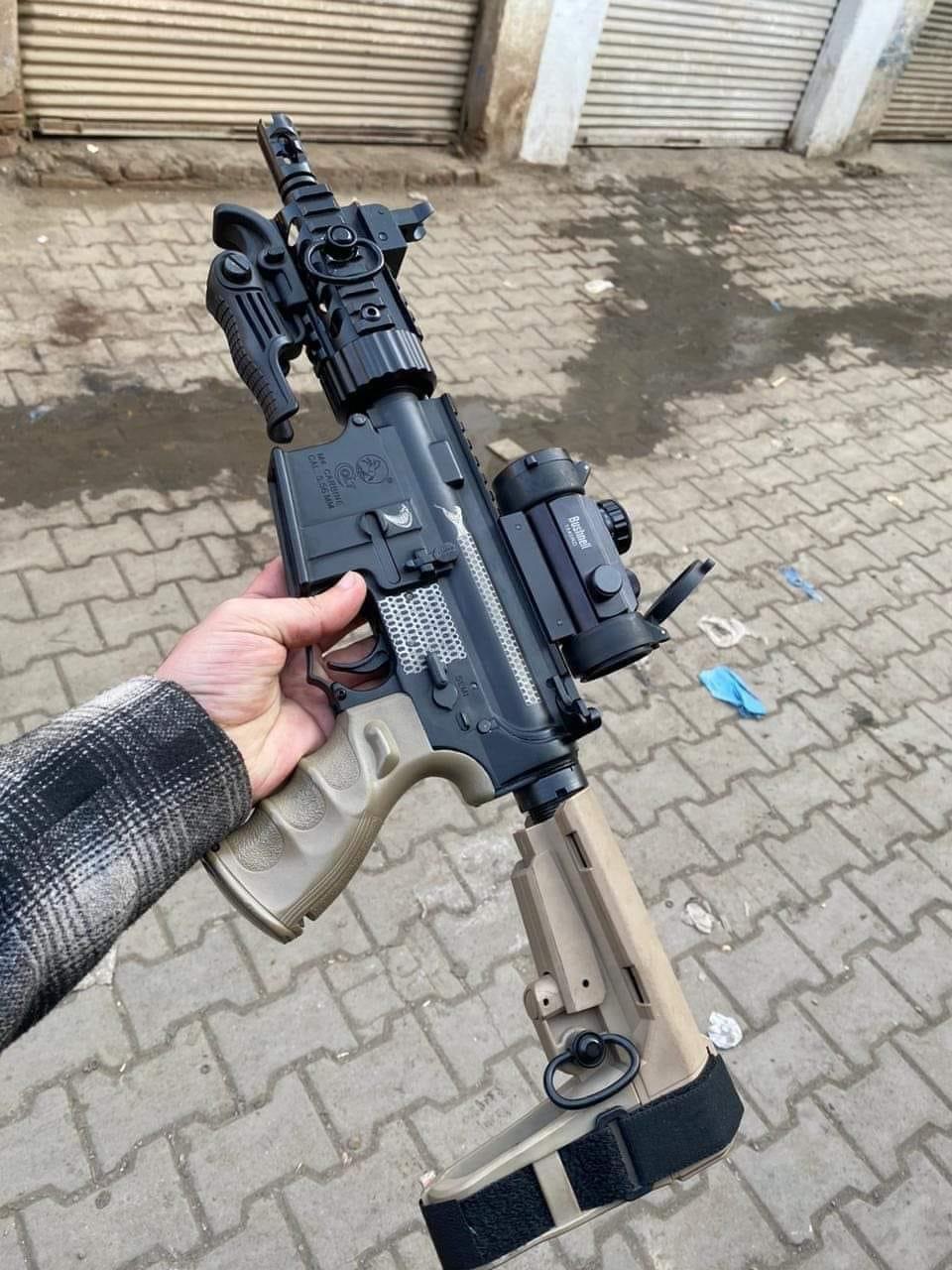 Counterfeit M4 built by hand in Pakistan. | Scrolller