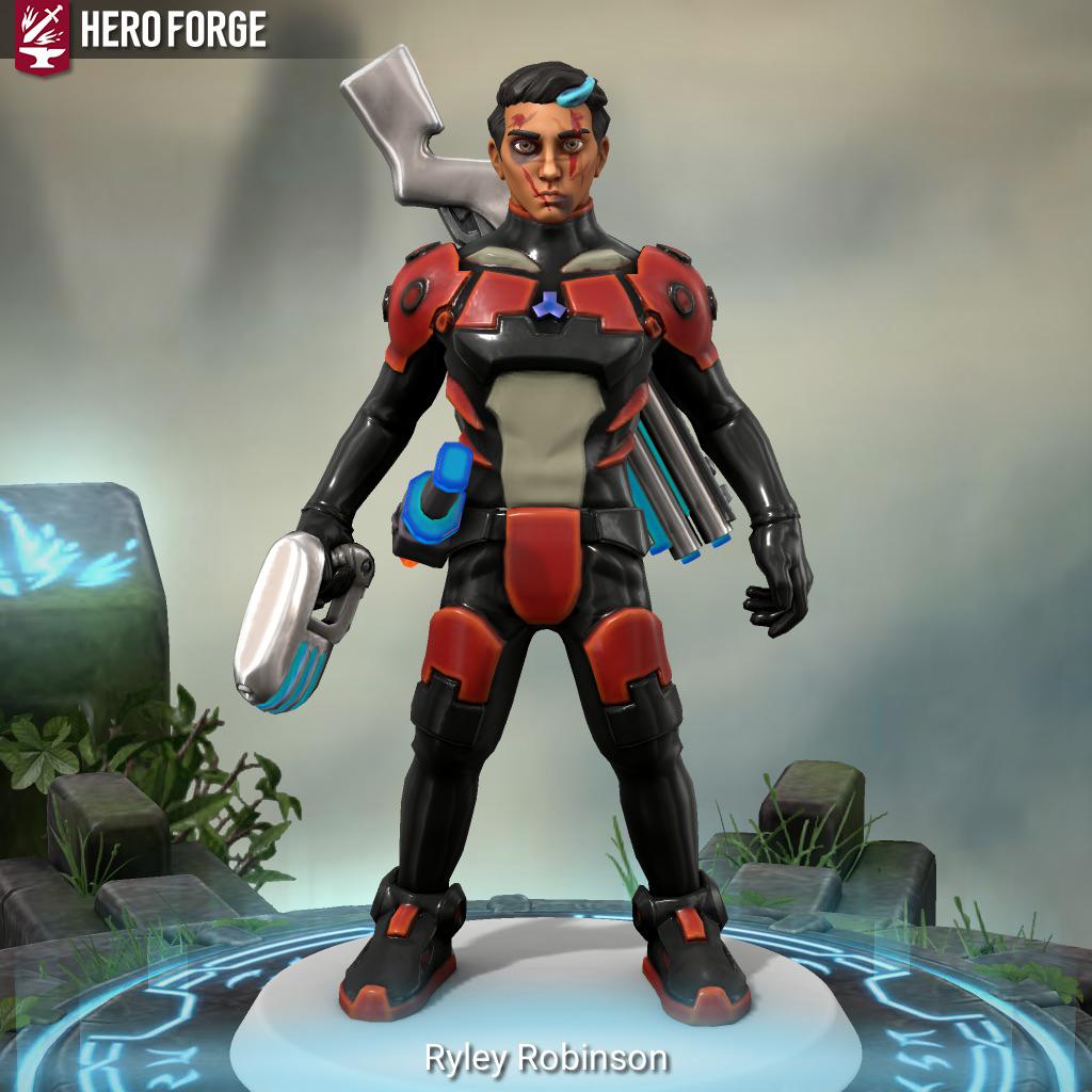 [SPOILER] I made Ryley in HeroForge | Scrolller