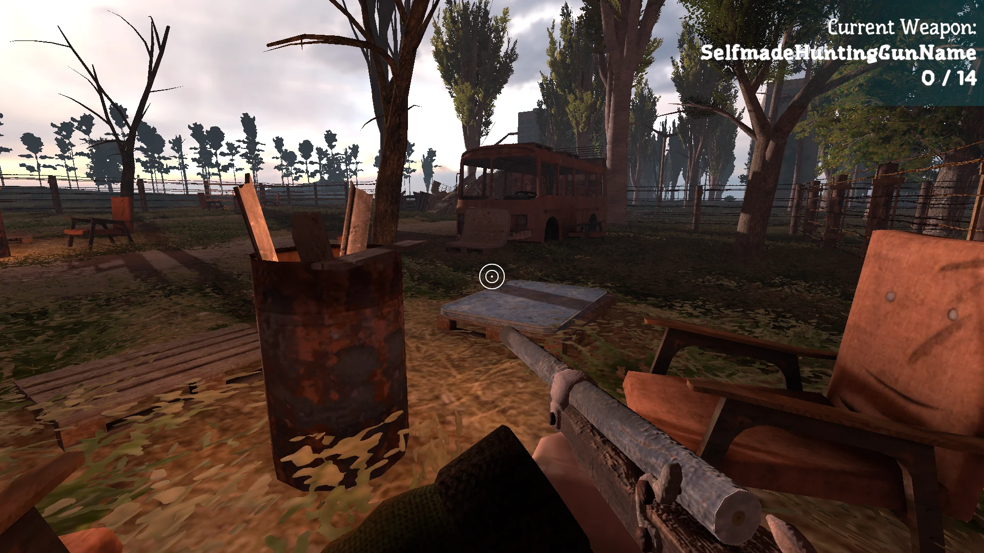 Nuclear Sunset 2 - mobile post-apocalyptic shooter. Checkpoint in the evening. | Scrolller