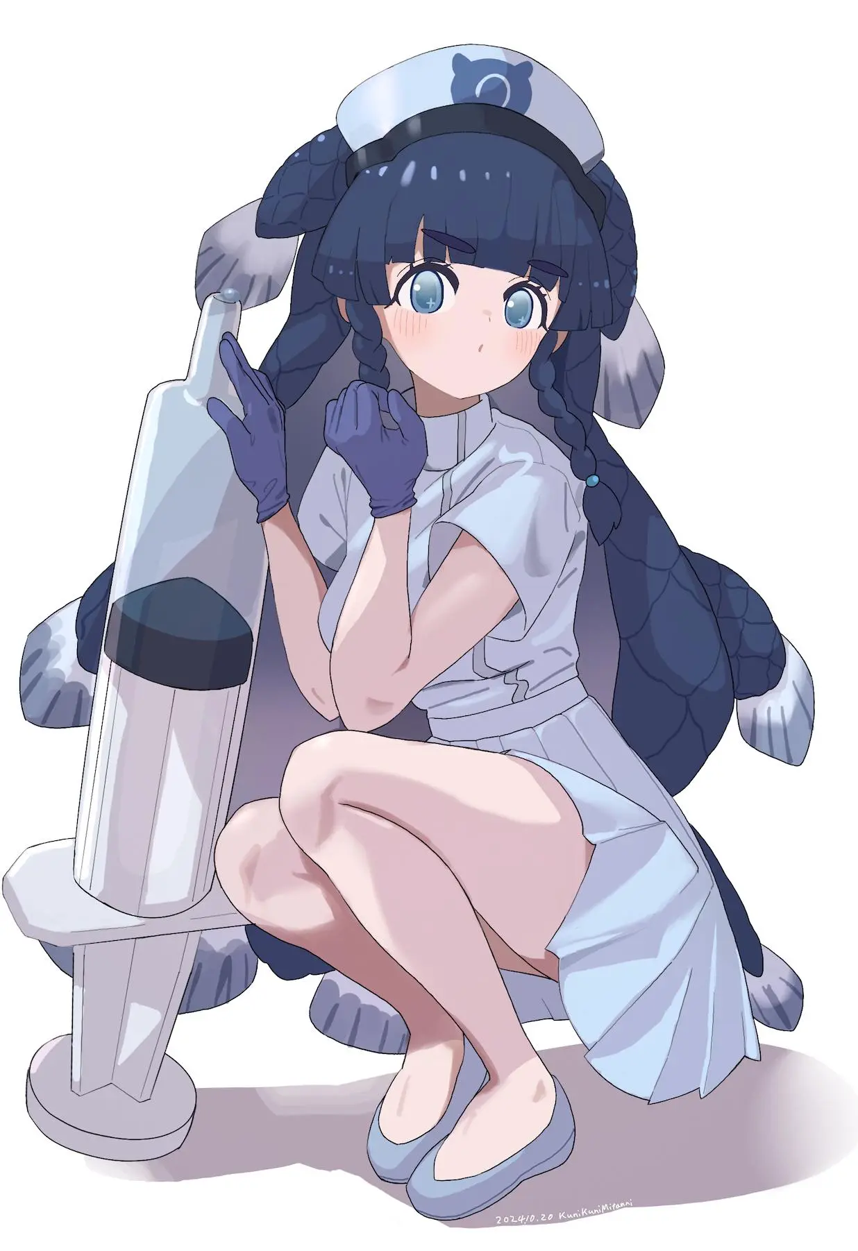 Nurse Coelacanth and her Giant Syringe | Scrolller