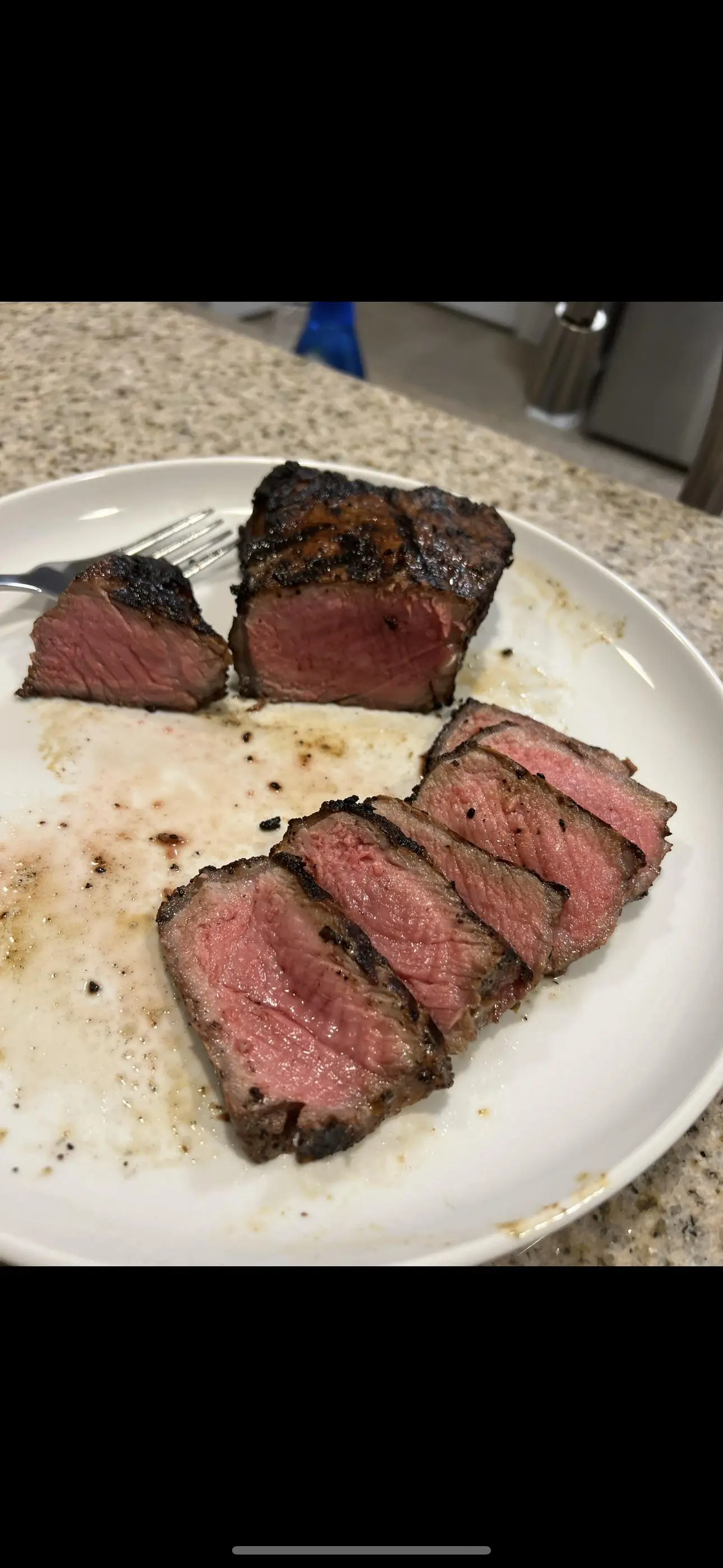 NY Strip on grill | Scrolller
