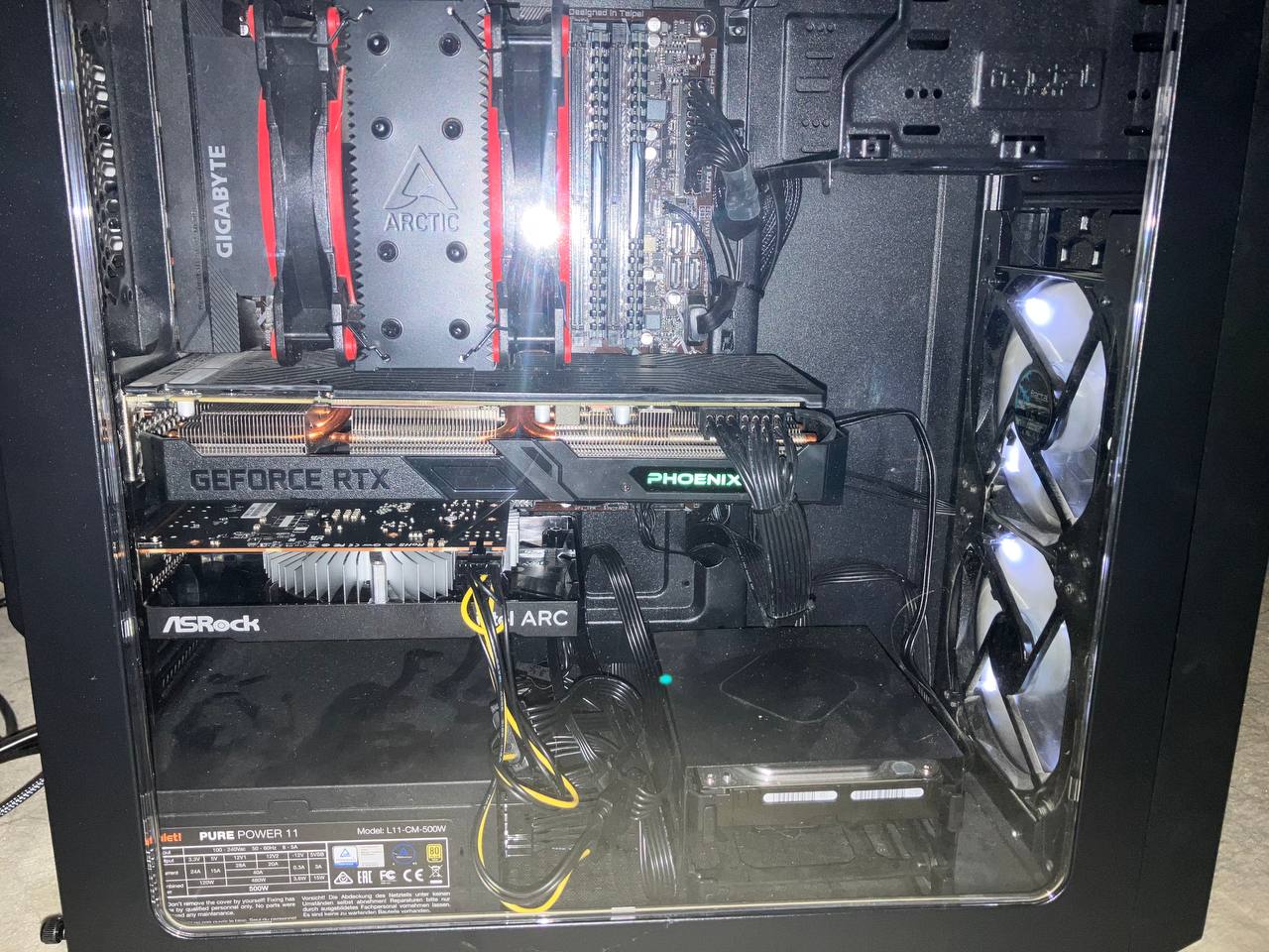Upgraded my Build, now I have the opposite of great Cable-Management | Scrolller