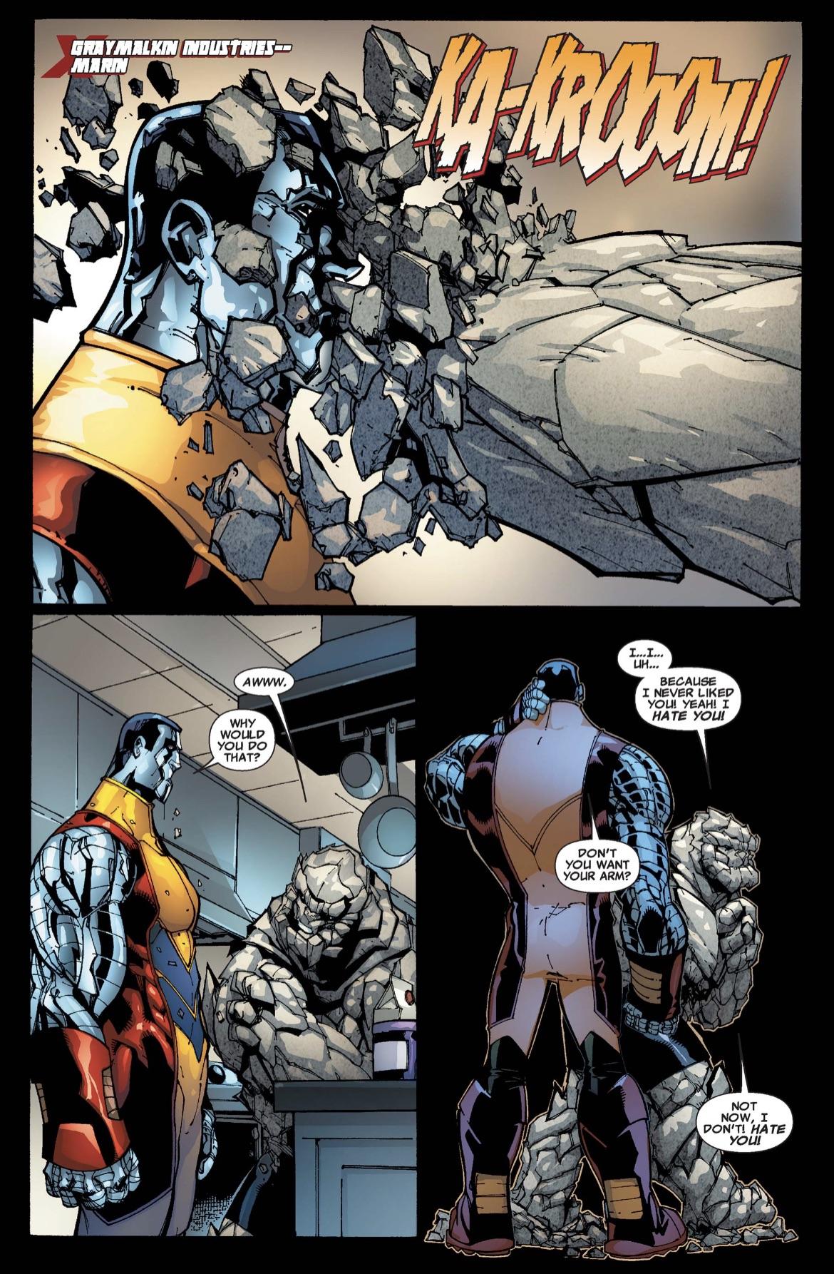 Kurt and Logan try to cheer up Colossus (X-men Manifest Destiny #3) | Scrolller