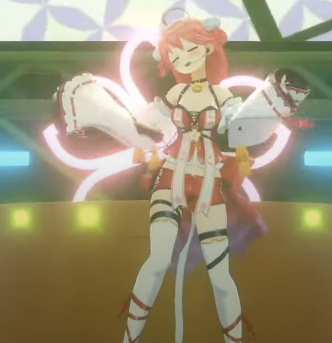 A few screencaps of Miko's new outfit. Congrats to our elite shrine maiden! | Scrolller