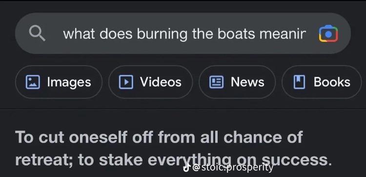 Burn the fucking boats | Scrolller