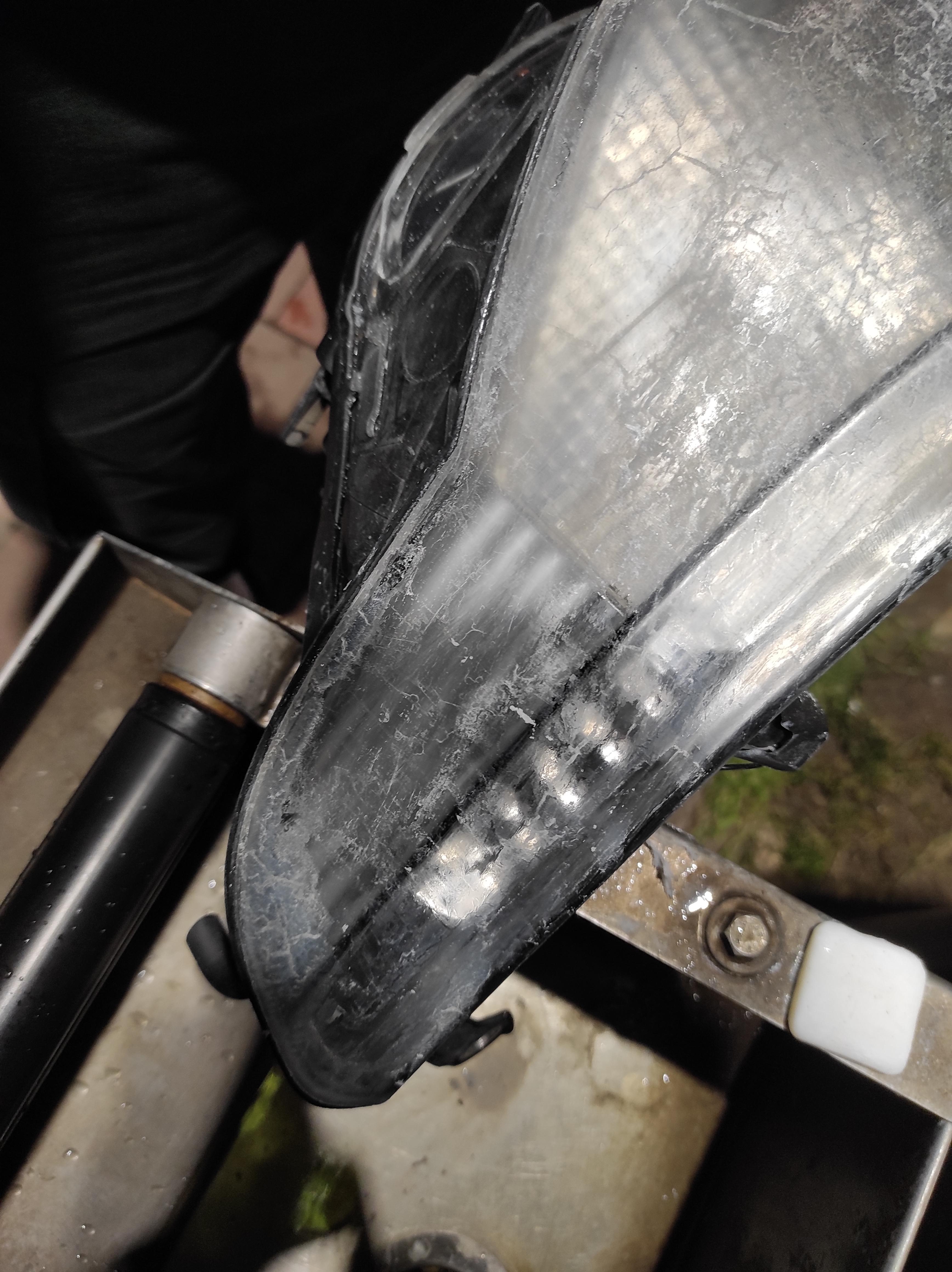 Extremely thick headlight coat | Scrolller