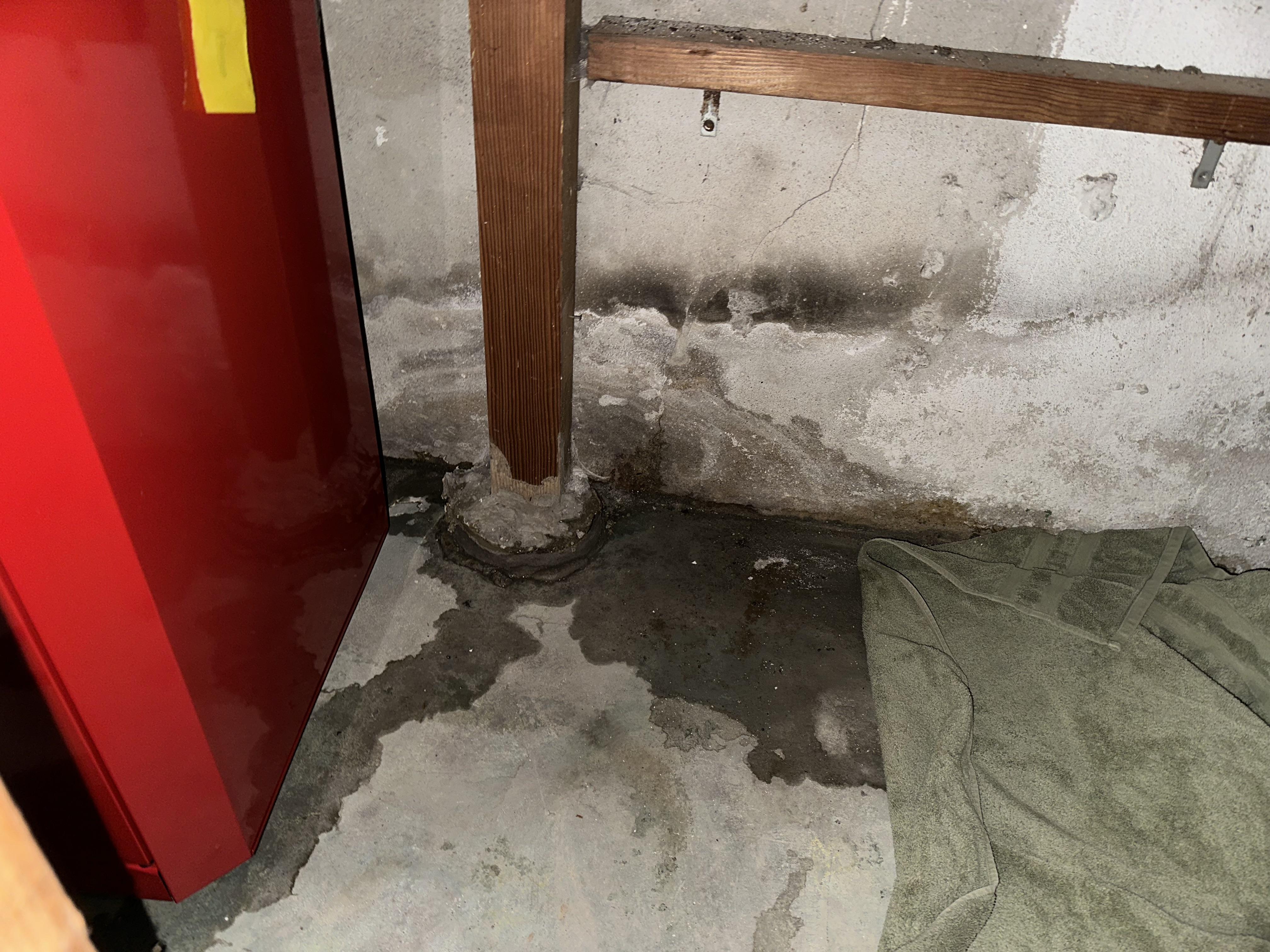 Water seeping in basement? | Scrolller