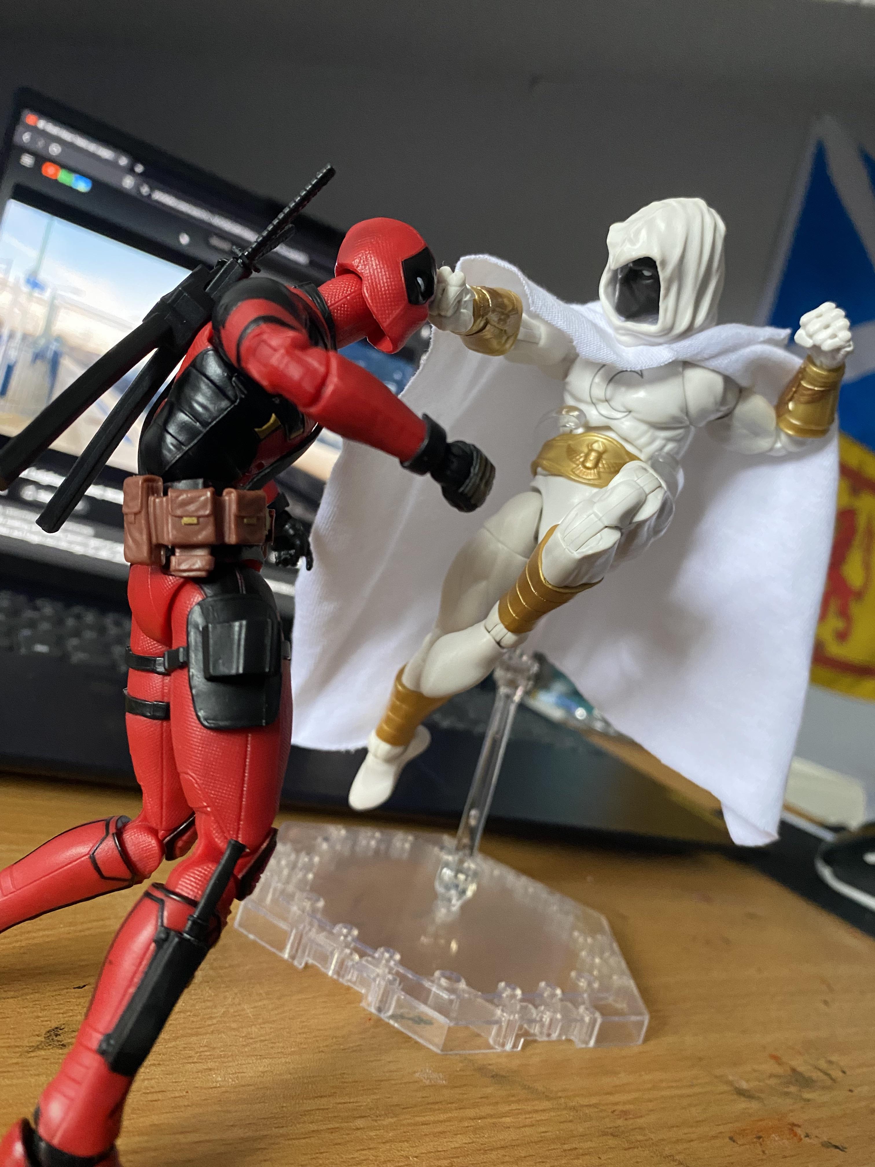 Finally made a soft goods cape for moon knight | Scrolller