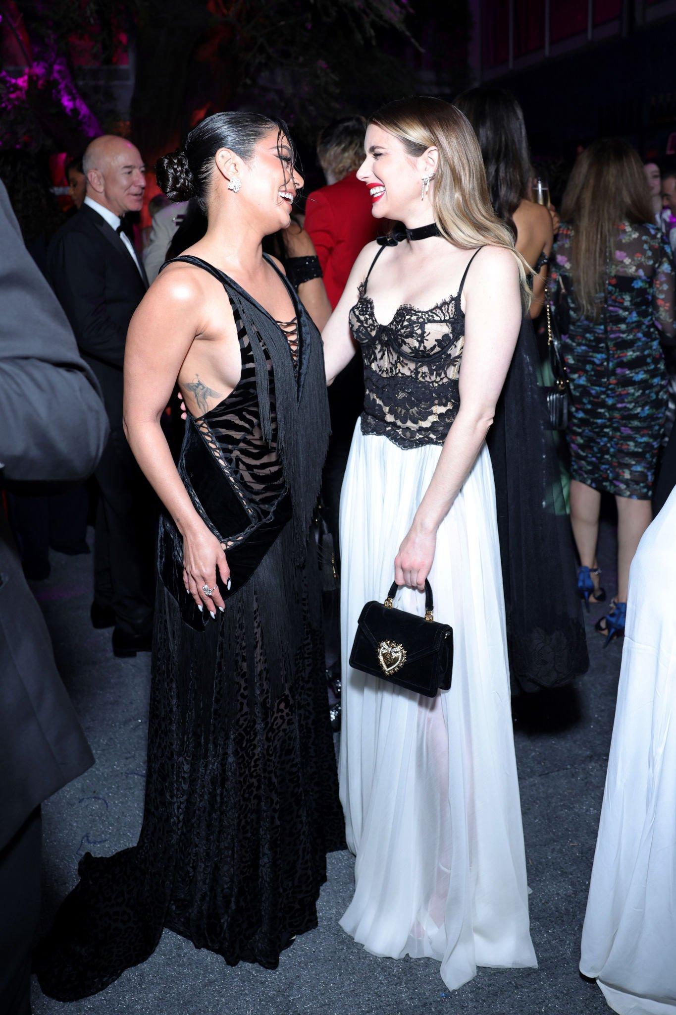 With Emma Roberts at the Vanity Fair Oscars Party [March 2023] | Scrolller