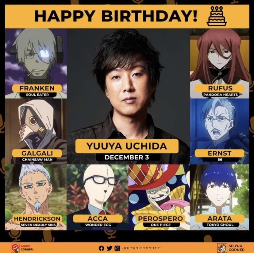Happy 58th Birthday to Yuya Uchida! (VA: Perospero) | Scrolller