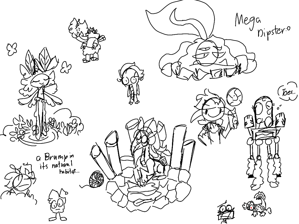 Wublin Doodles | Scrolller