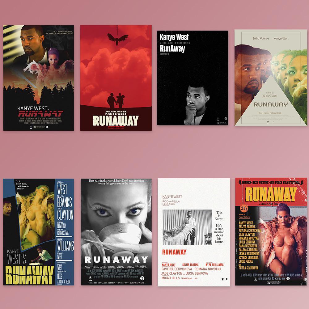 Made film posters using only screenshots from the ‘Runaway’ film | Scrolller