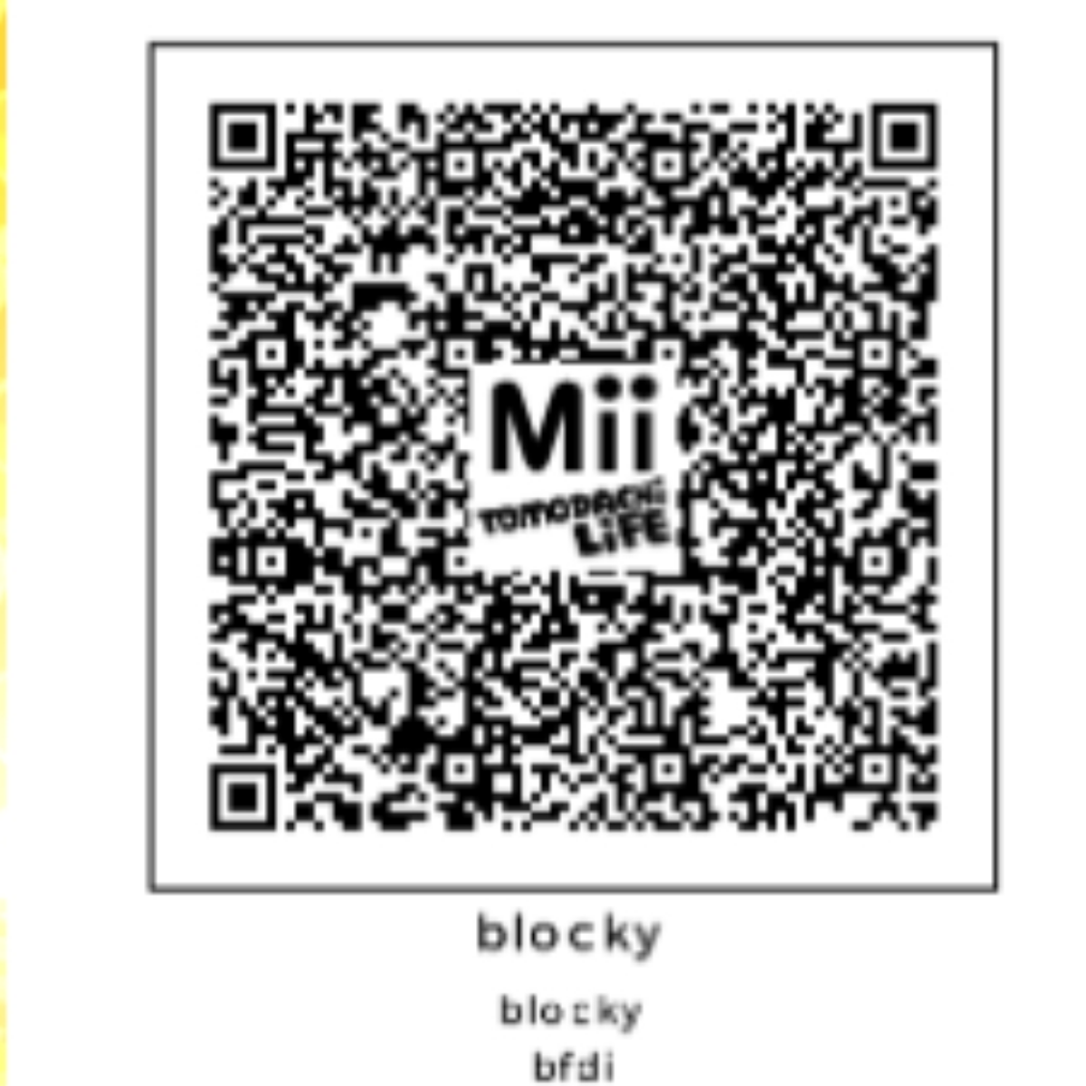 Few of my miis qr codes | Scrolller