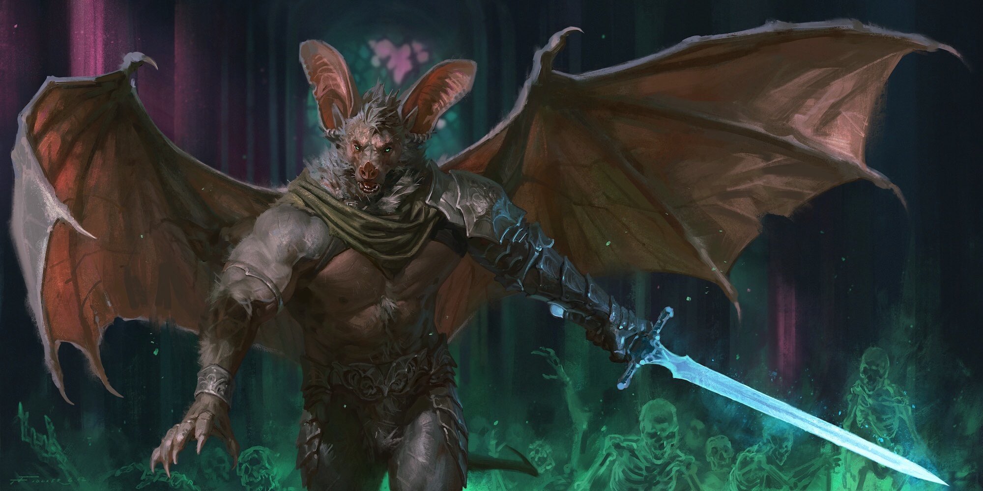 Werebat by Taran Fiddler | Scrolller