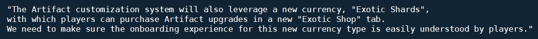 Official statement on Exotic Shards (also known as "visions of greed you wallow") | Scrolller