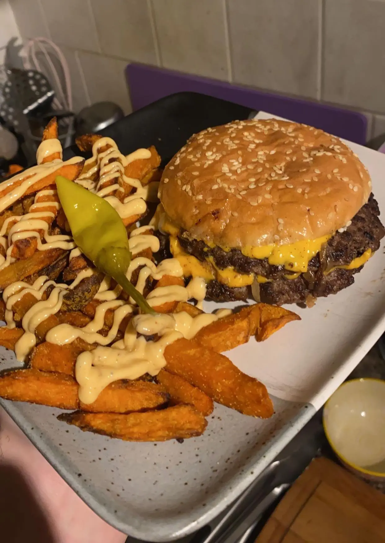 Oklahoma style double smash burgers | Scrolller