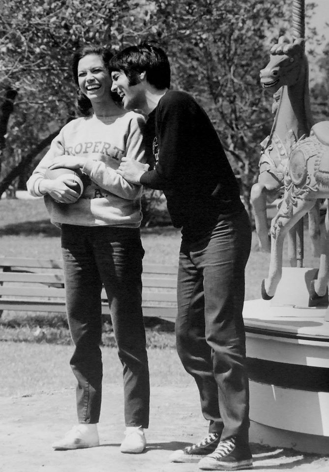 Elvis & Mary during filming of Change of Habit (1969) | Scrolller