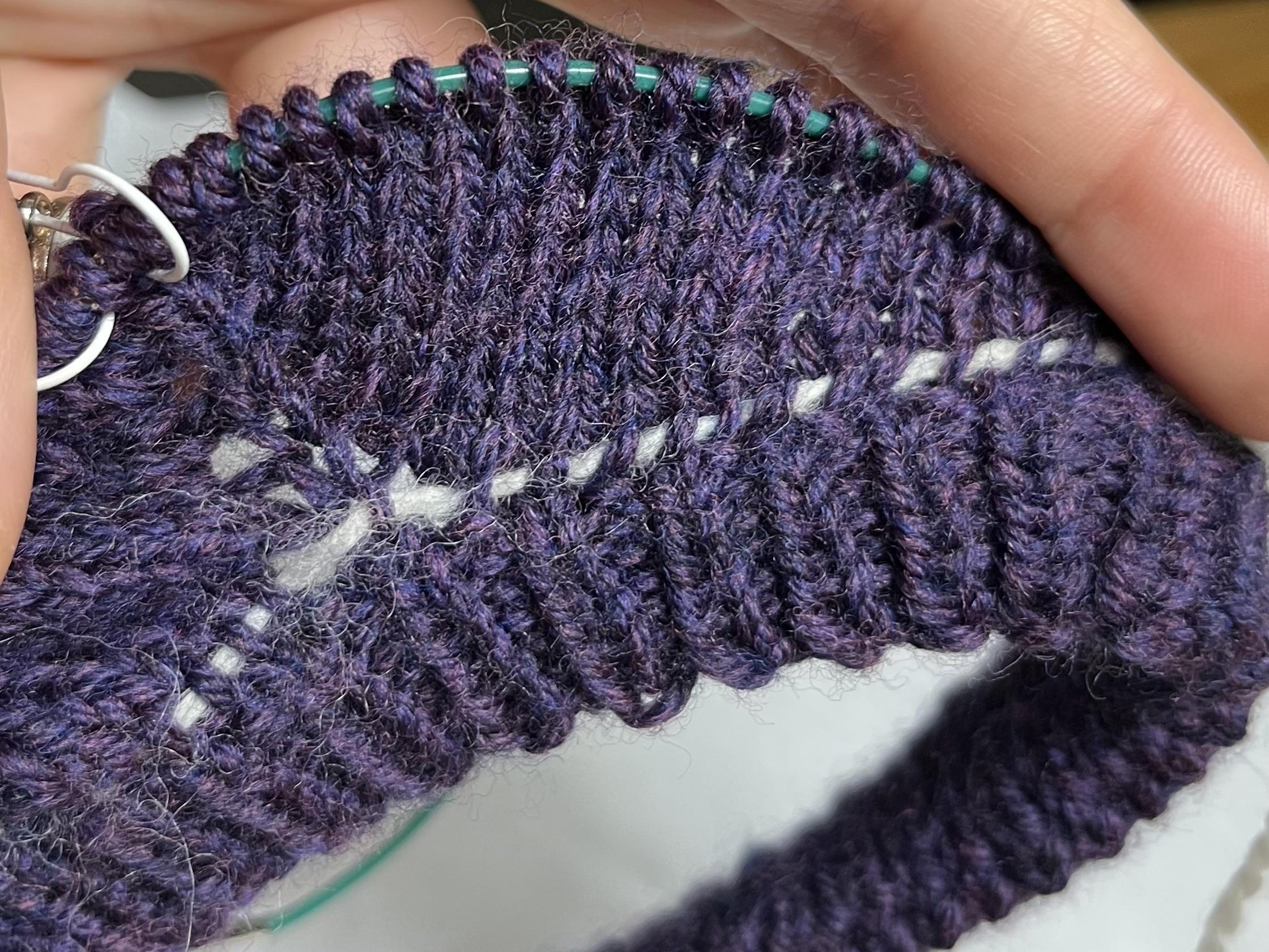 German short rows resulting in extra stitches | Scrolller