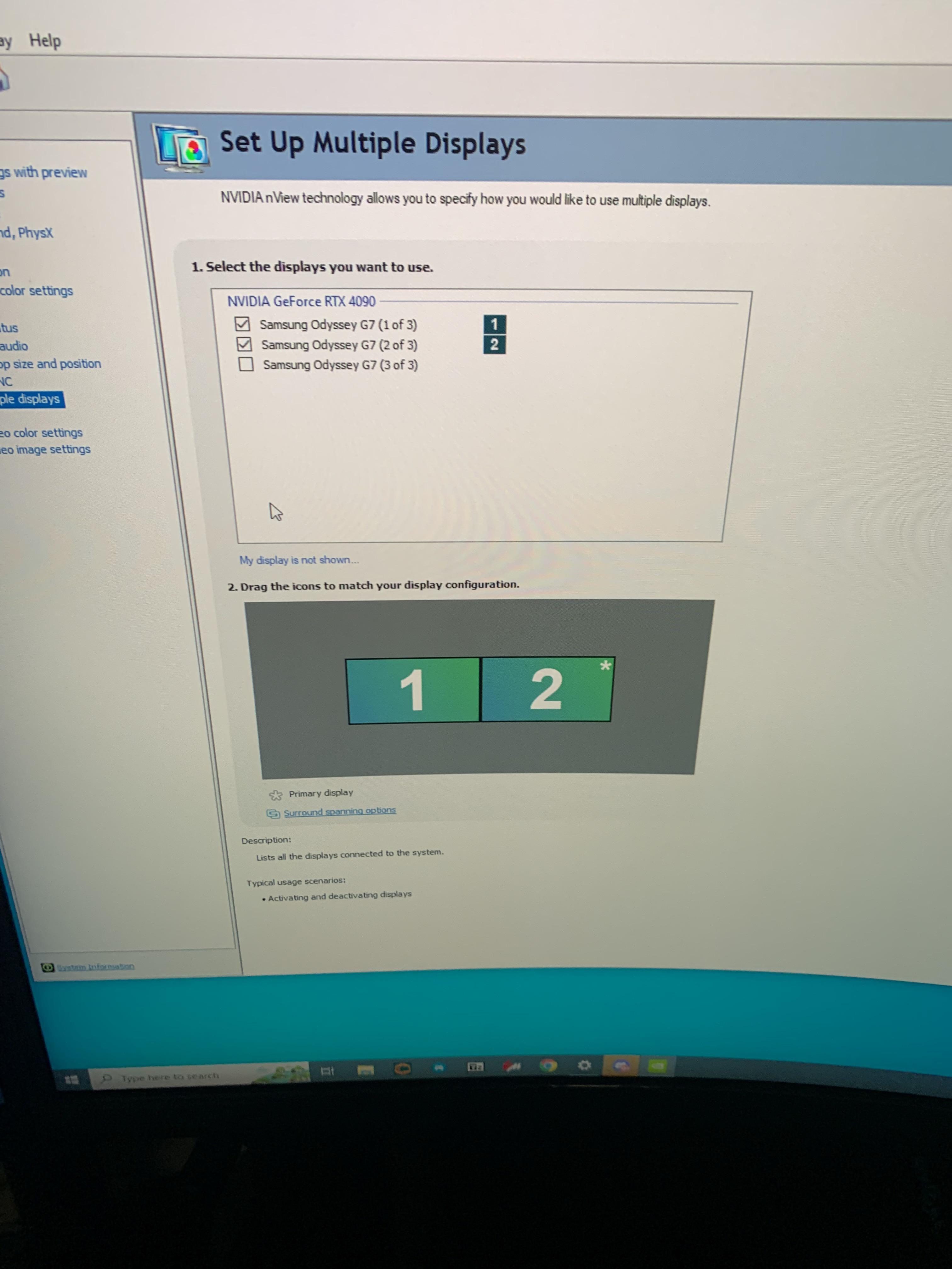 Triple monitor set up help | Scrolller