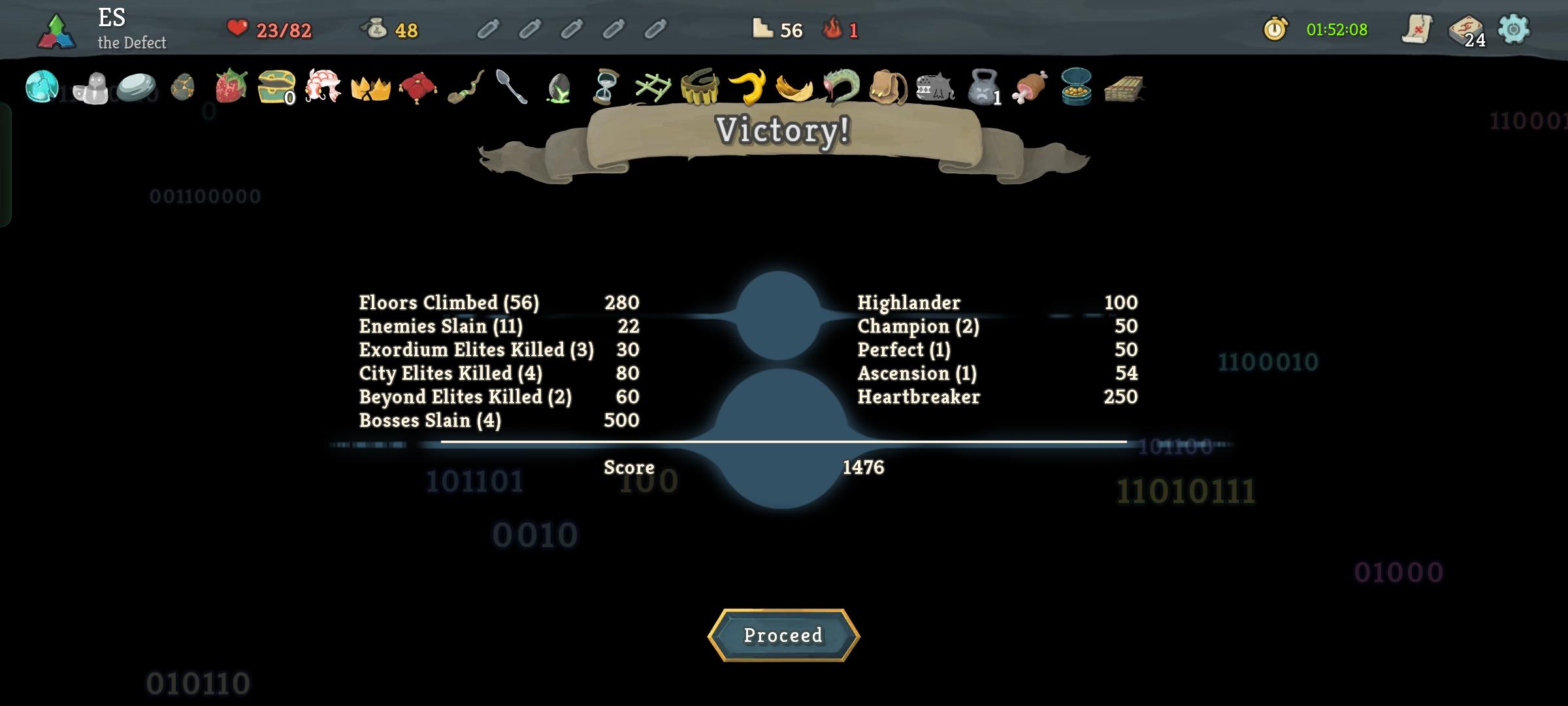 Finally defeated the heart with the Defect | Scrolller