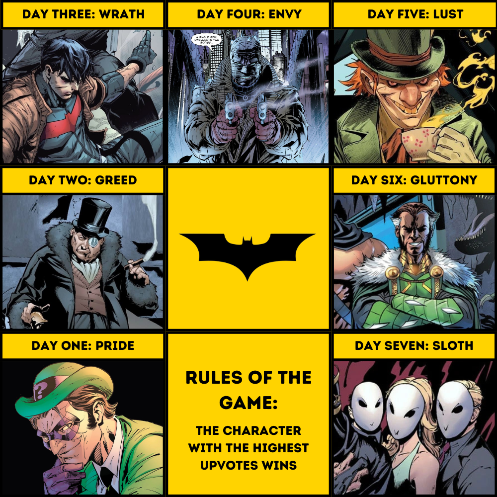 The Seven Heavenly Virtues of BATMAN | Scrolller