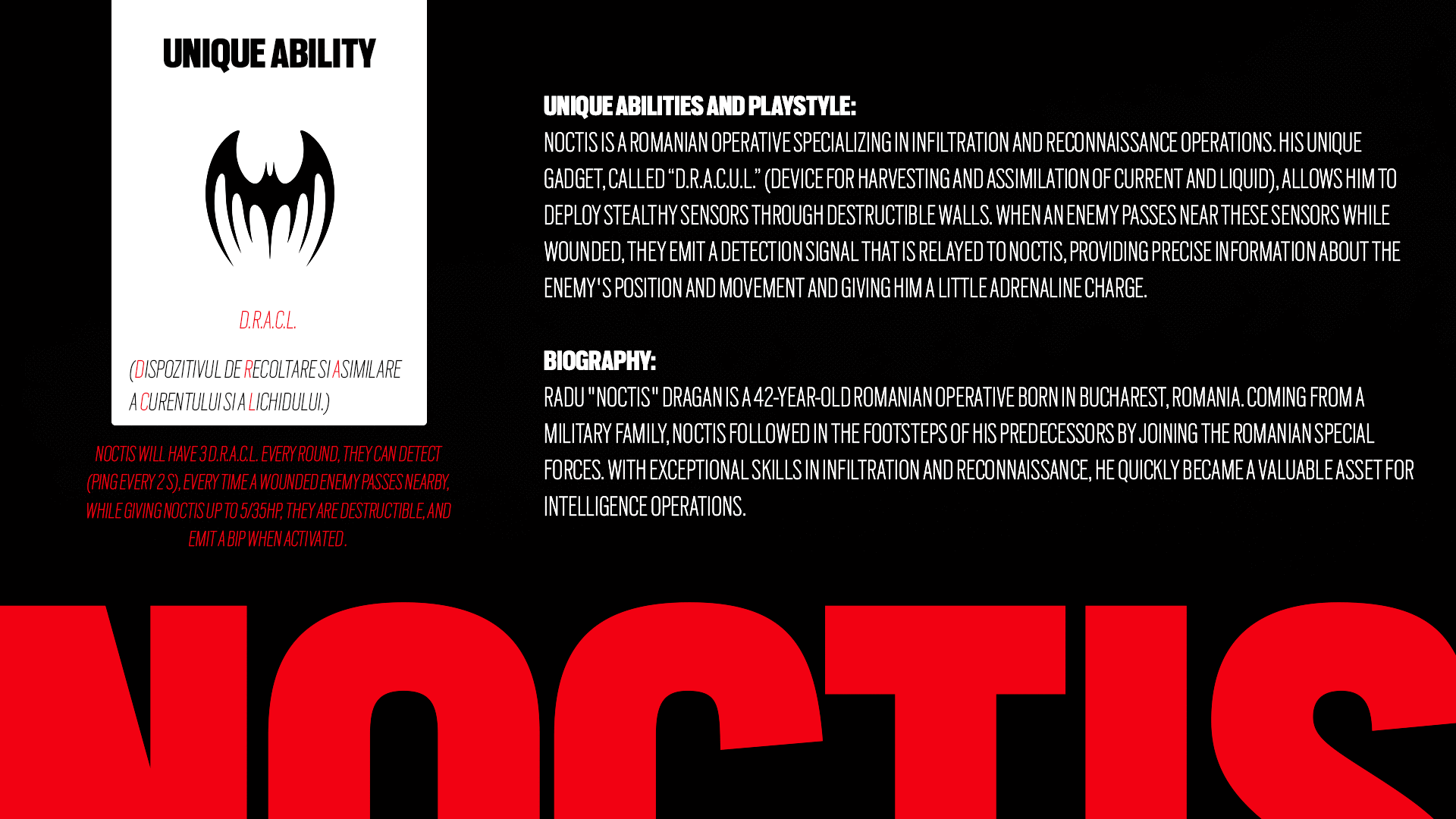 FanMade Concept Operator : Noctis | Scrolller