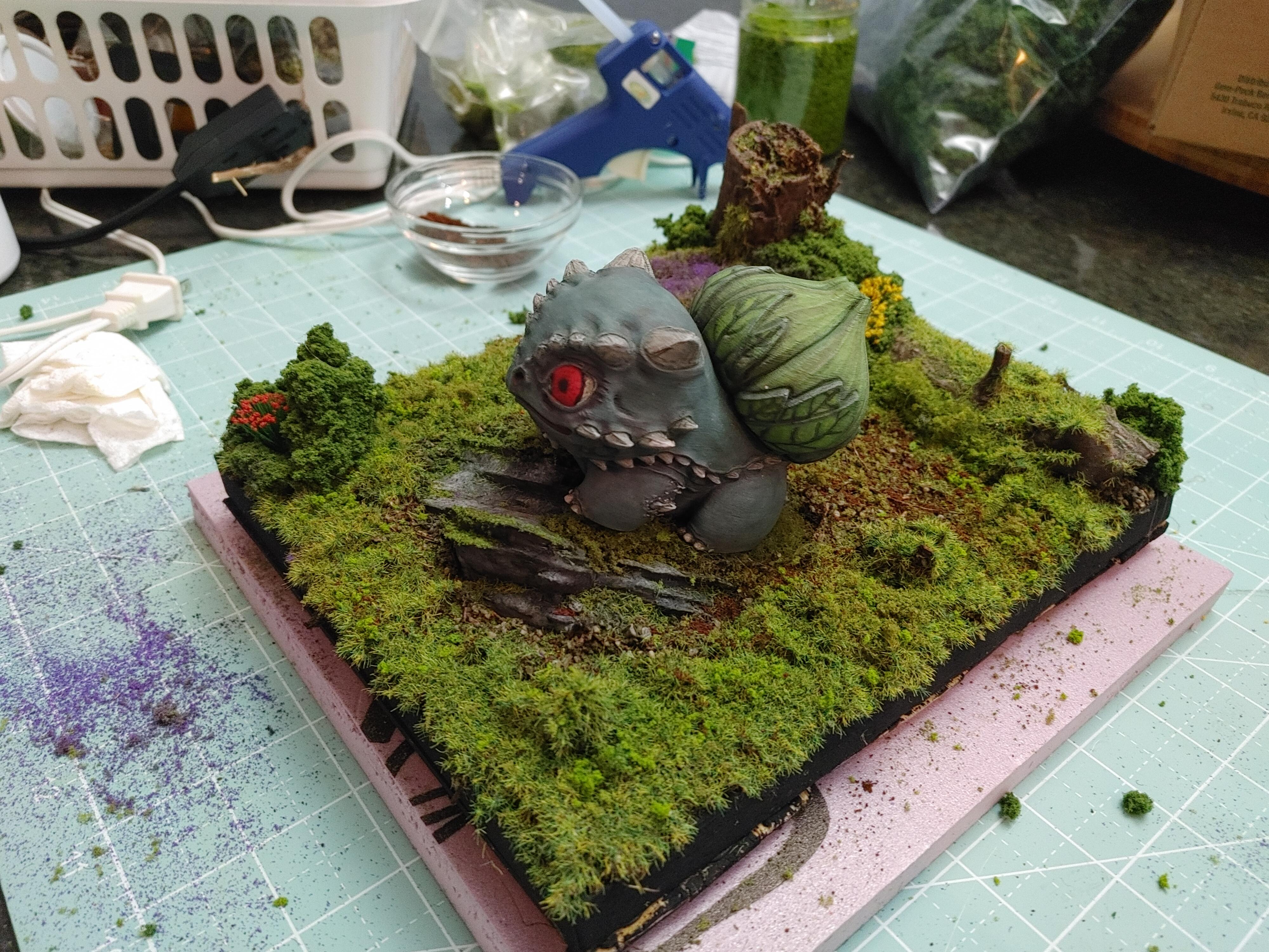 Bulbasaur diorama I made | Scrolller