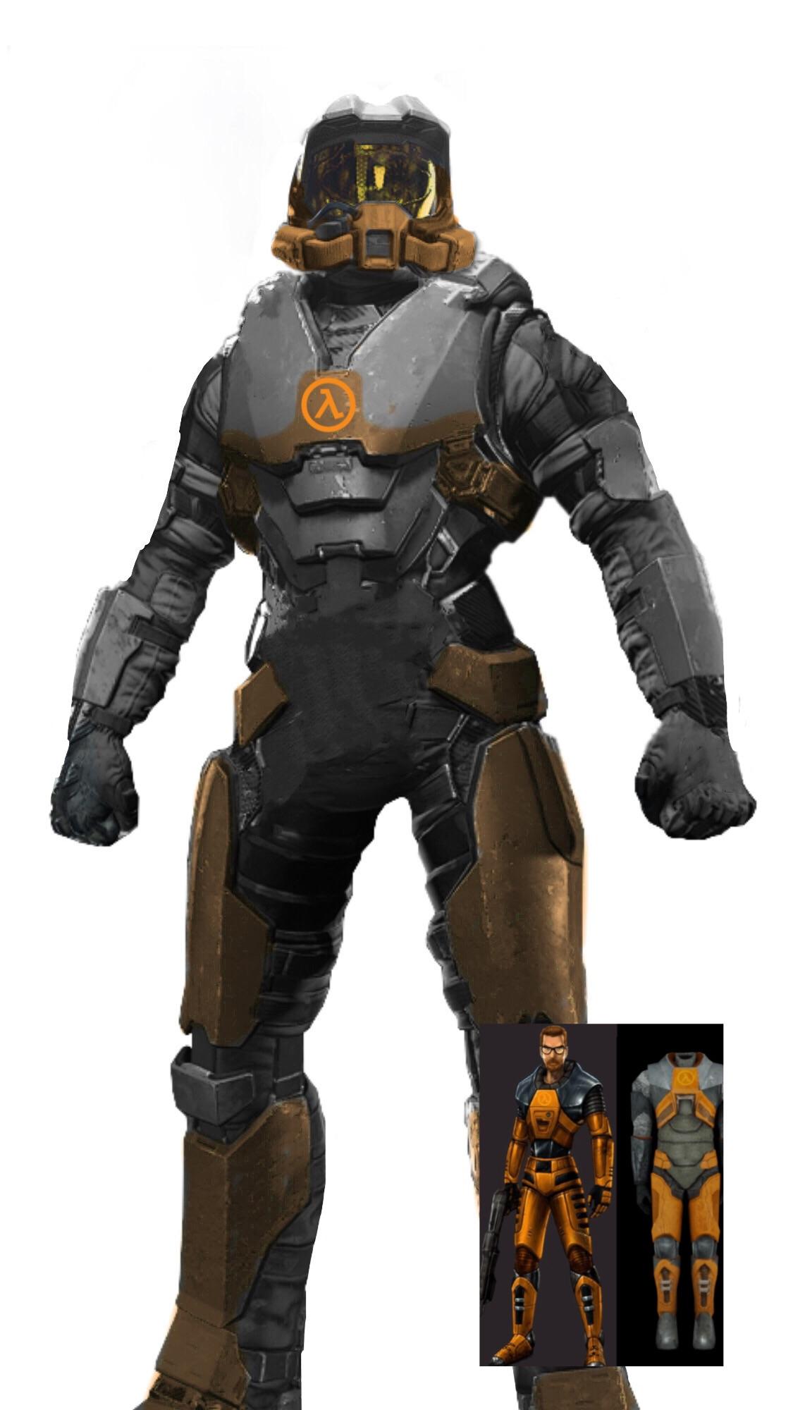 Halo mjolnir x half life hev suit | Scrolller