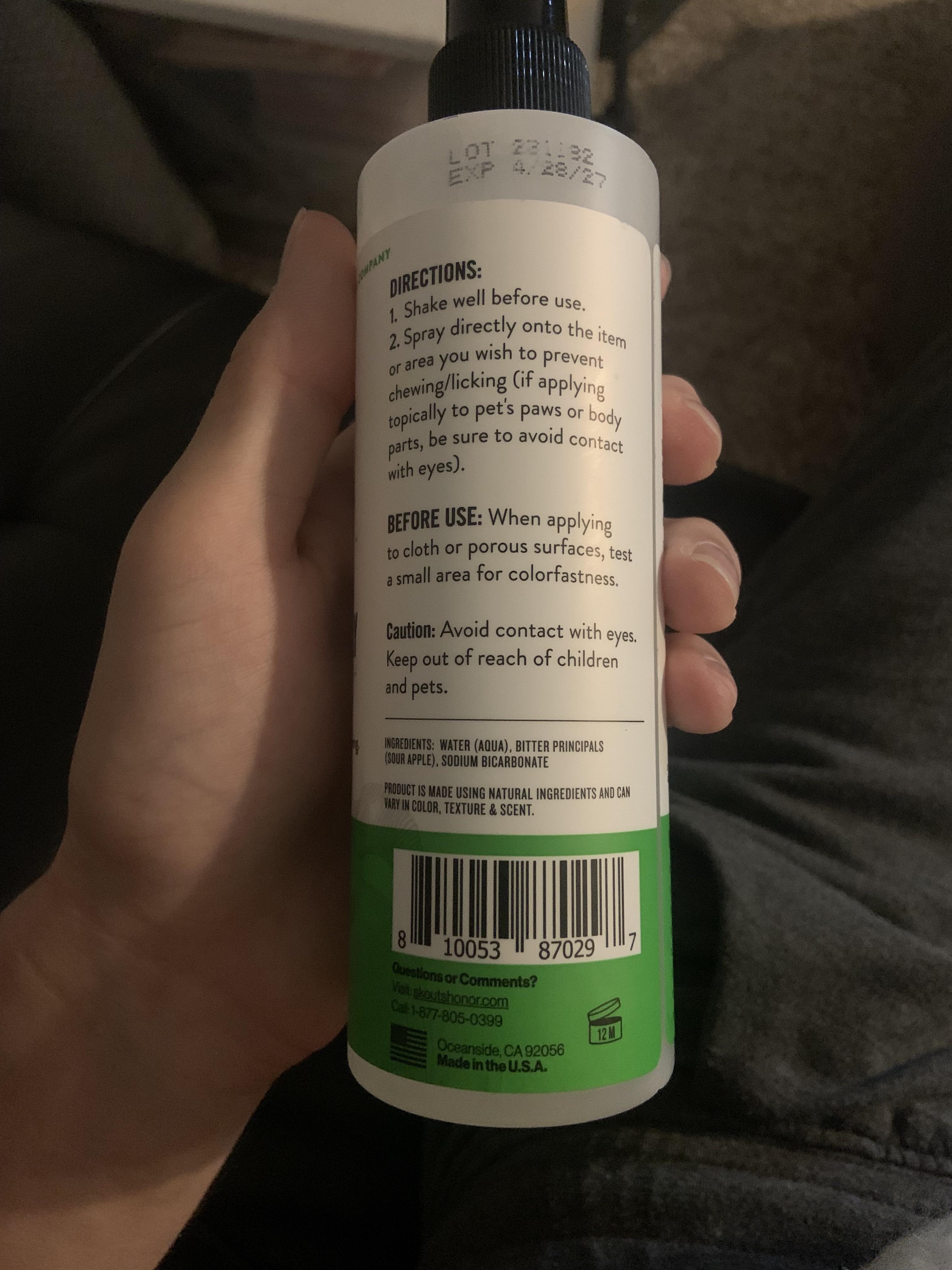 Anti-biting spray | Scrolller