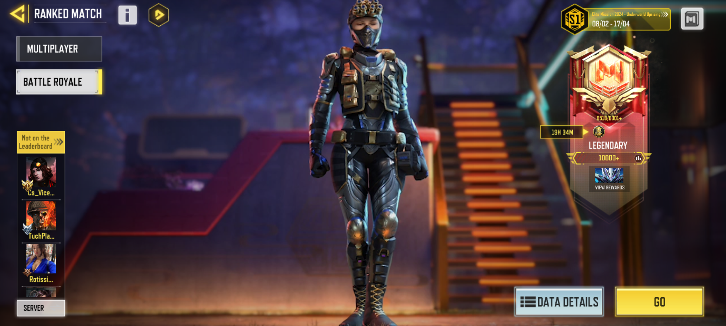 Finally legendary in both multi and battle royal | Scrolller