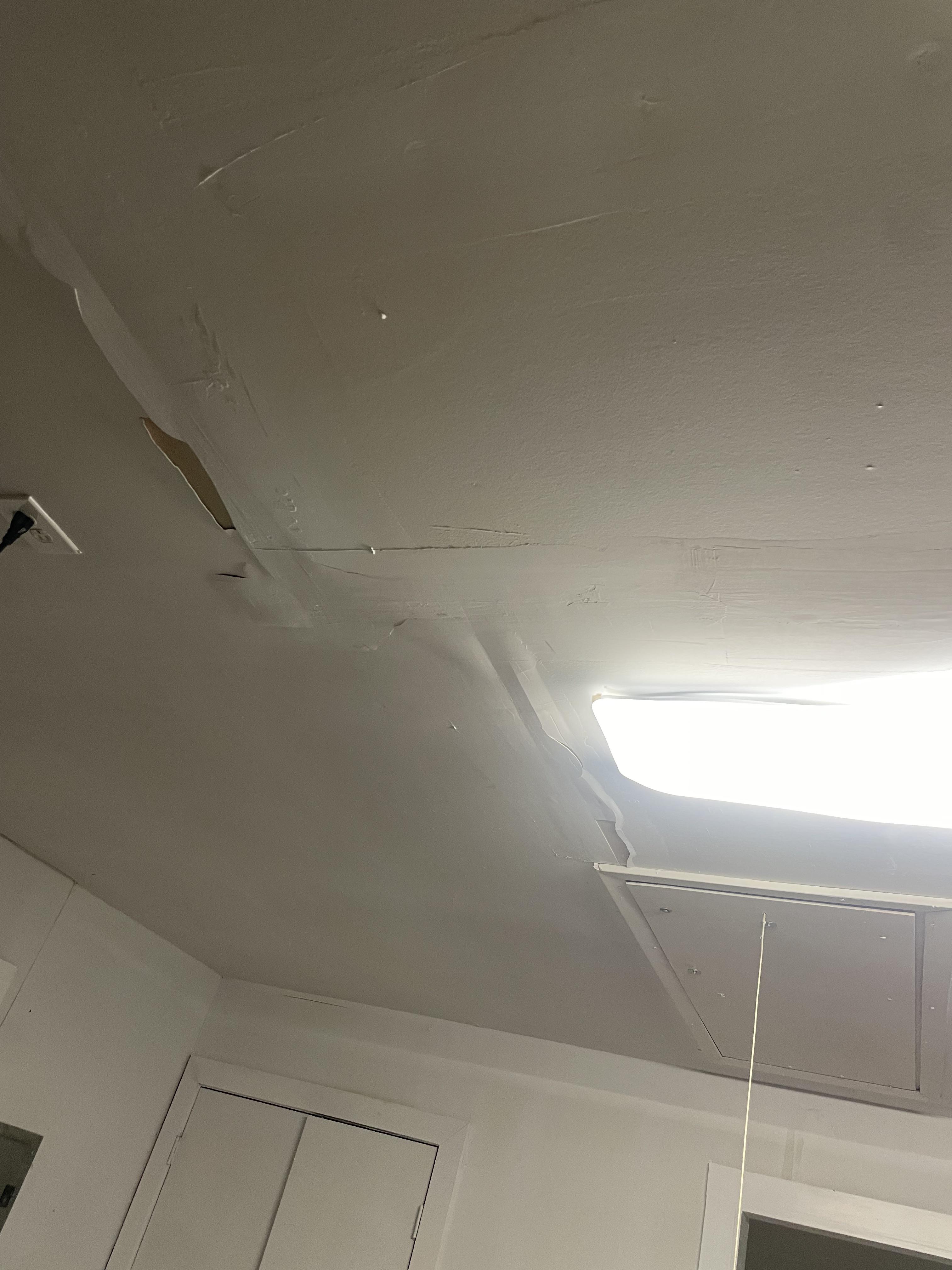 Garage ceiling paint chipping | Scrolller
