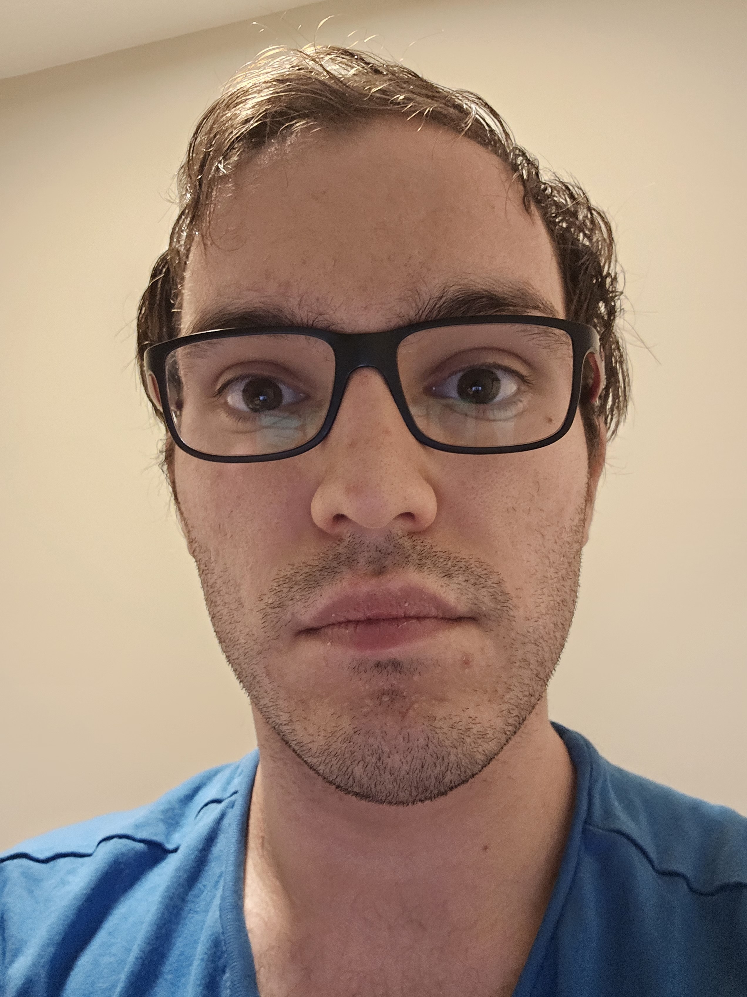 What frame style would suit me? I attached my current frames but have always gone with square or ...