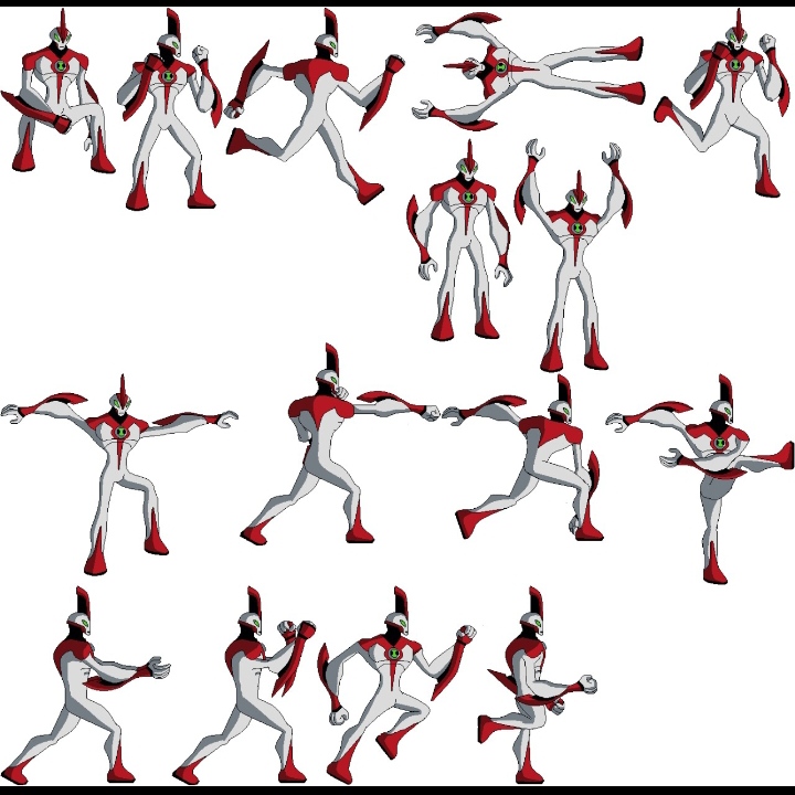 Waybig and ultimate waybig sprite sheet | Scrolller