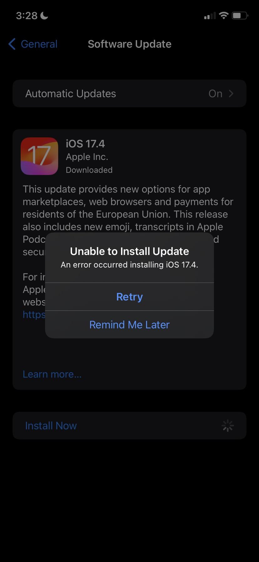 IOS update | Scrolller