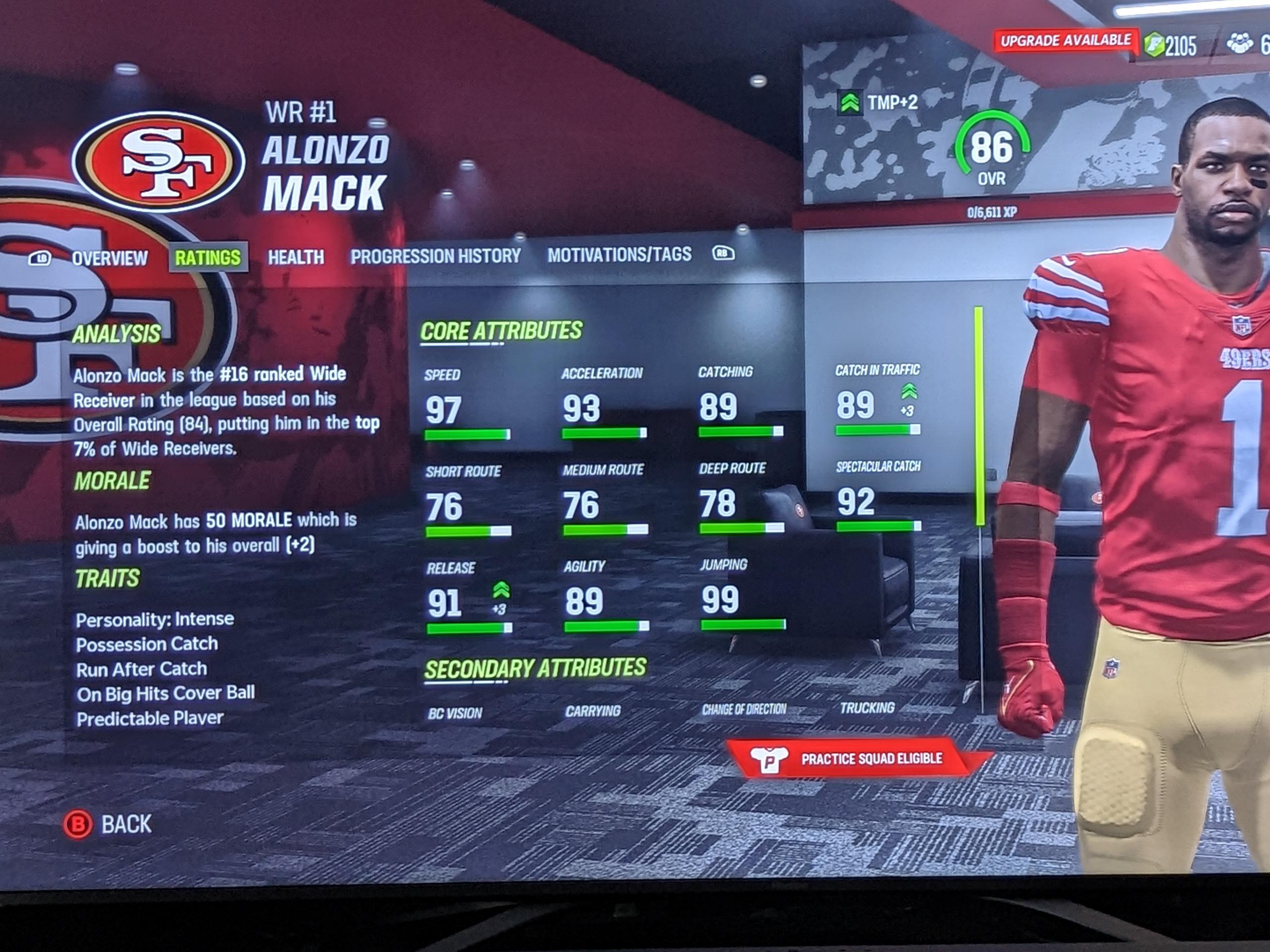 The best player I ever drafted. I traded 2 first rd picks and a starting center to move up to #3 ...