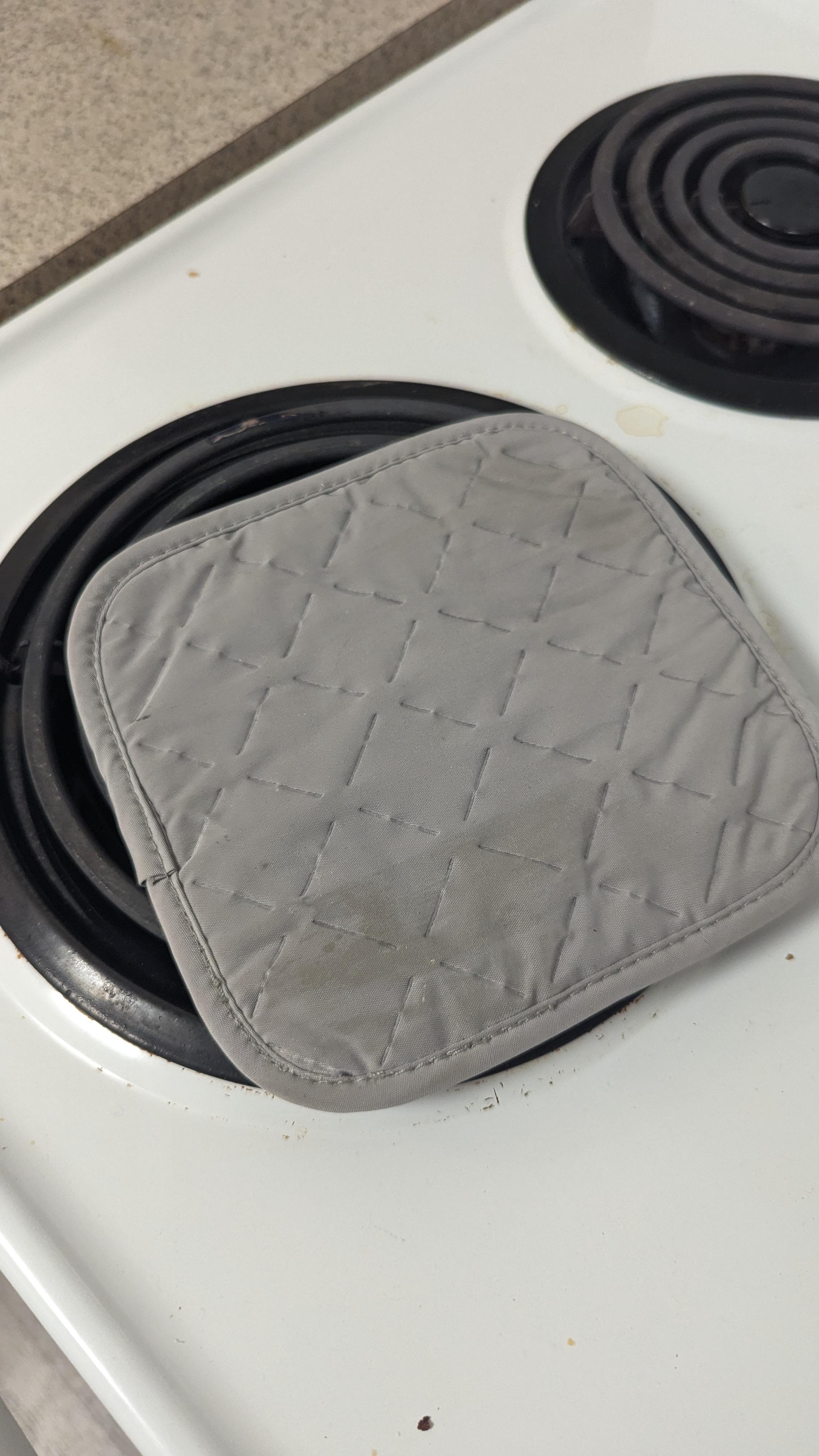 Melted hot pad- how to remove? | Scrolller