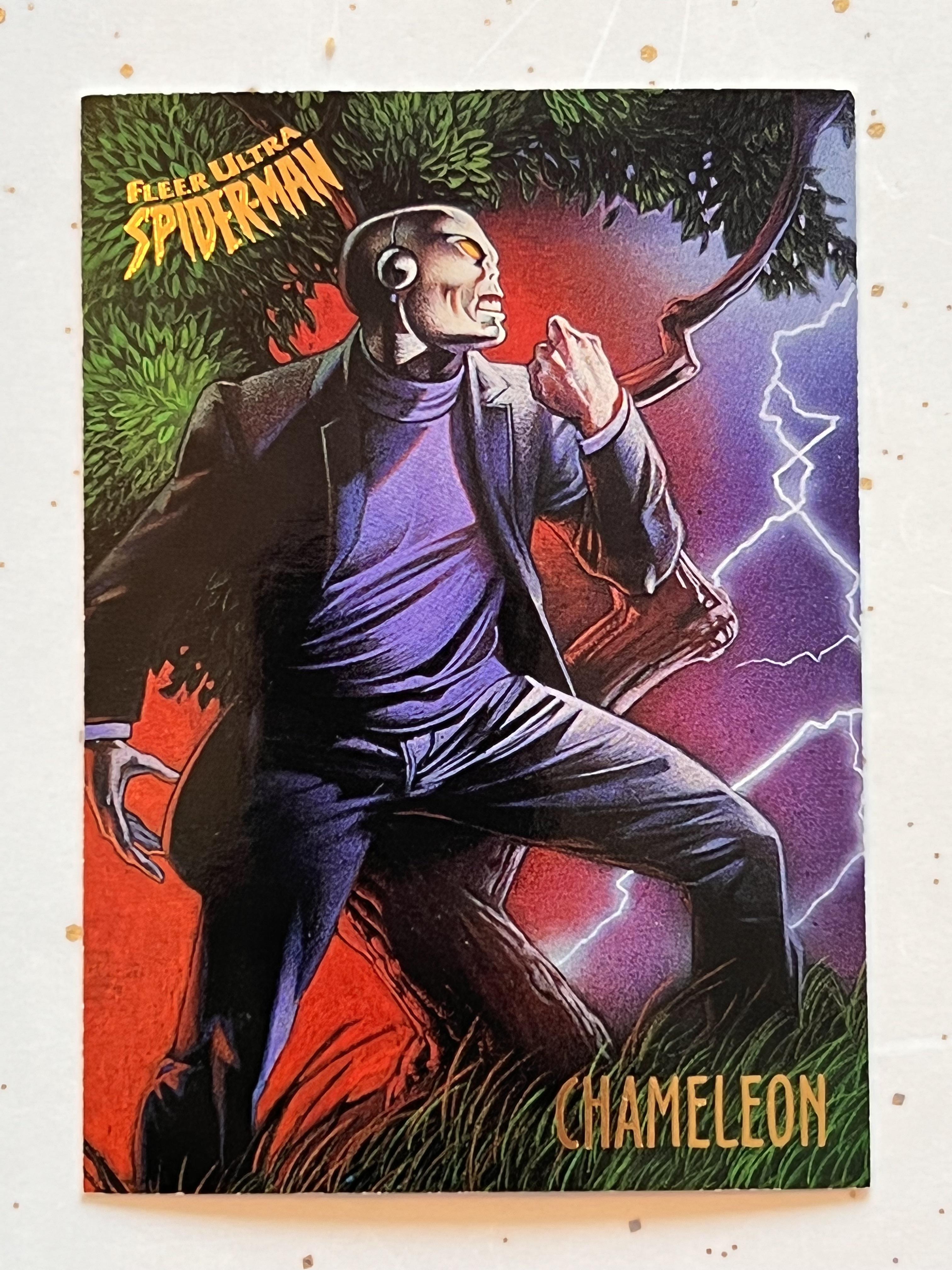 1995 Fleer Ultra Spider-Man #15: Chameleon | Scrolller