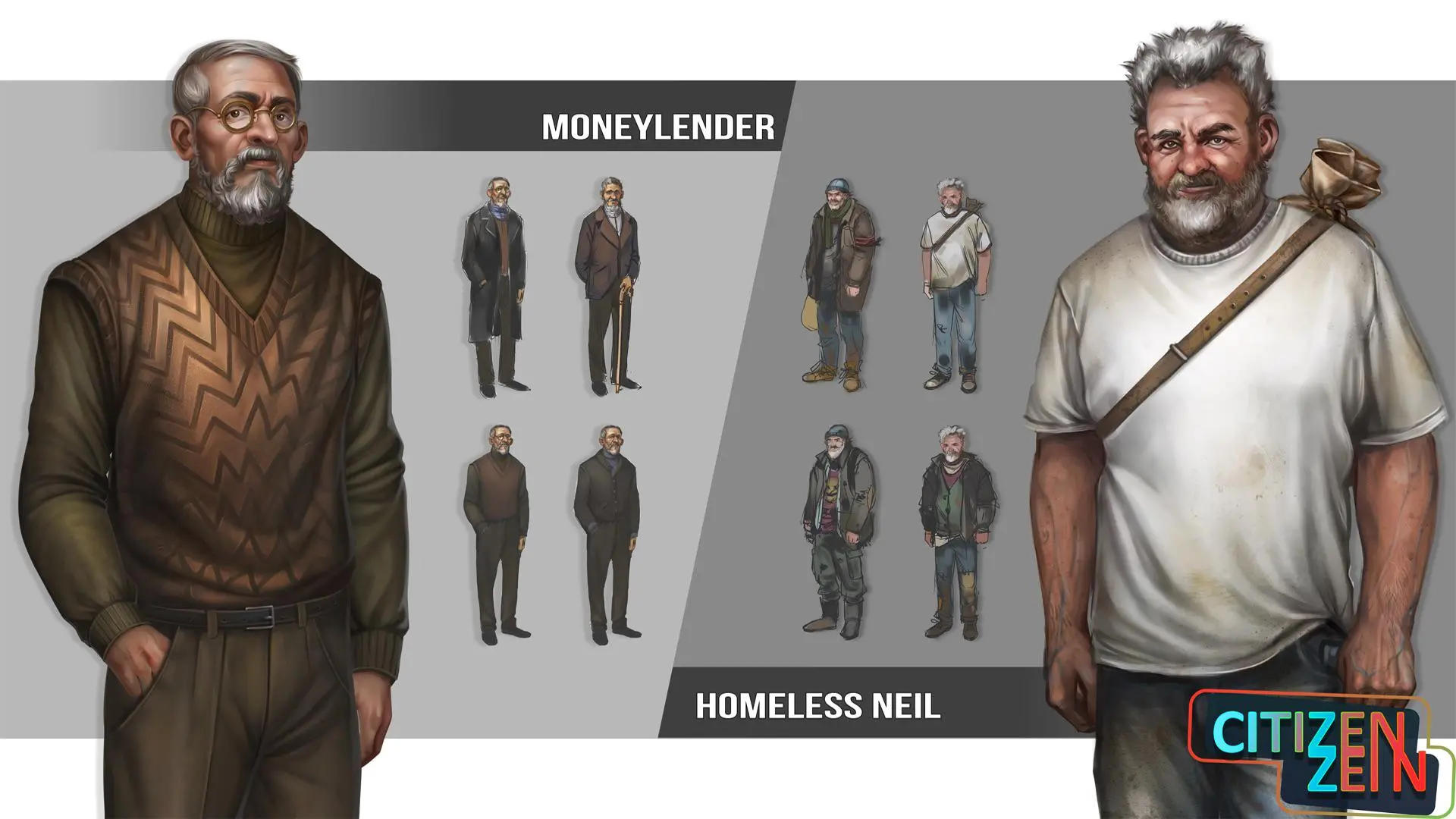 Pam-pam-paaaaam. I continue to introduce you to the characters of the game. Each character is ...