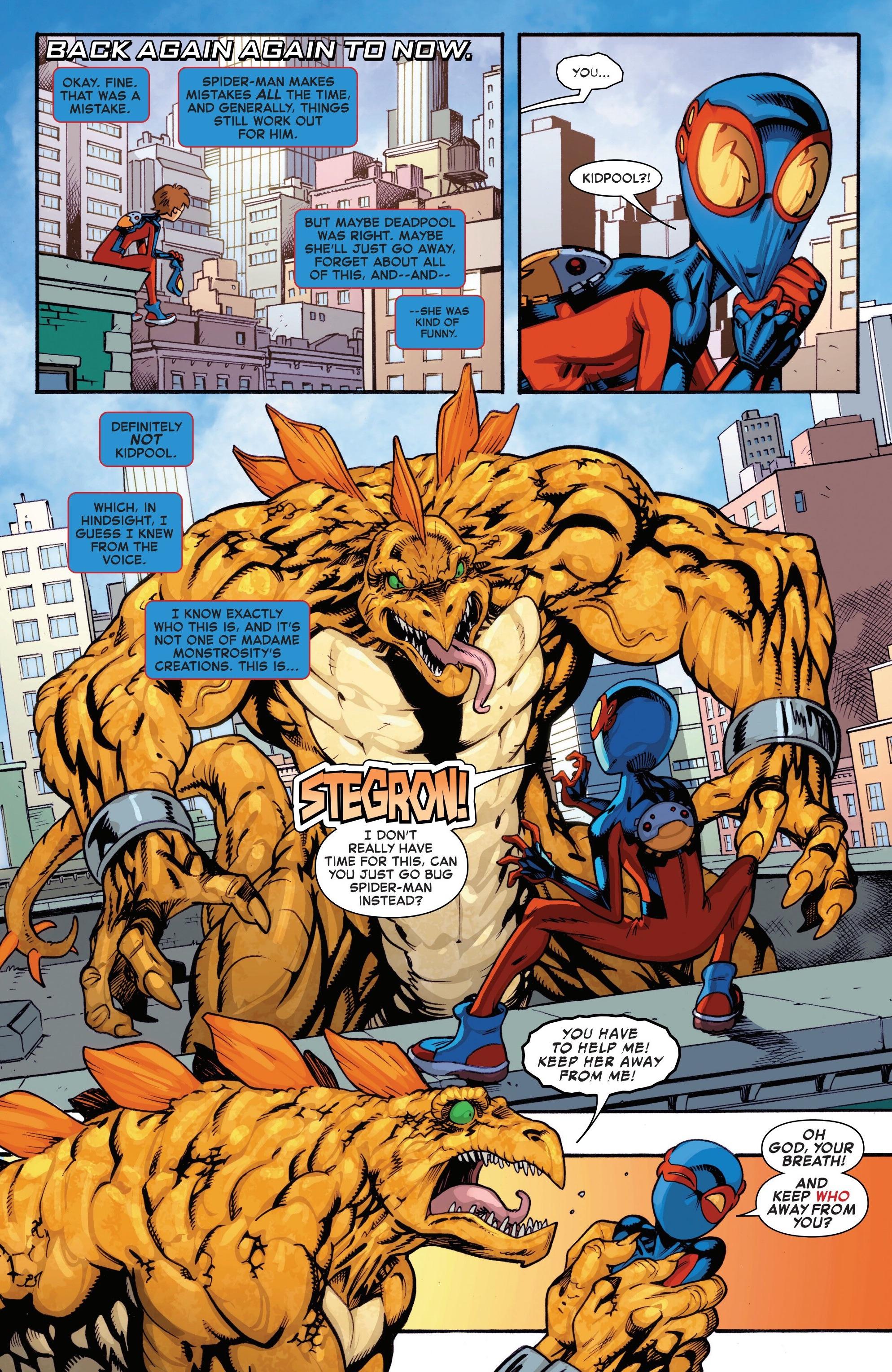 Jillian Jensen: Extreme Dinosaur Enthusiast [‘Kidpool & Spider-Boy’ #1] | Scrolller