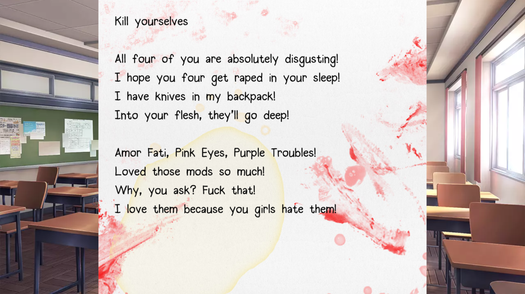 What if MC wrote a horribly offensive poem, but the girls loved it anyways? | Scrolller