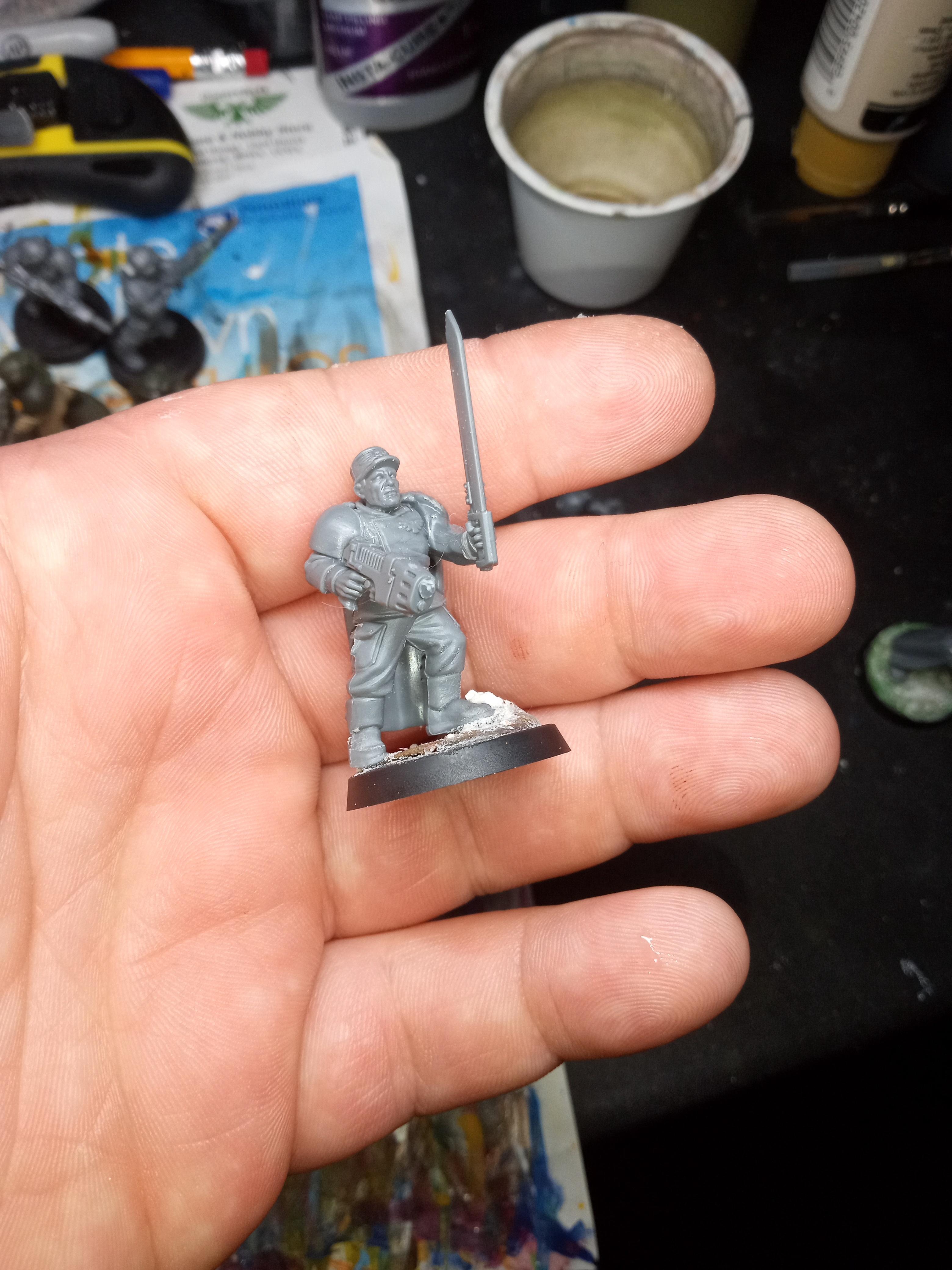 Some freshly kitbashed Platoon Commanders for my Imperial Guard | Scrolller