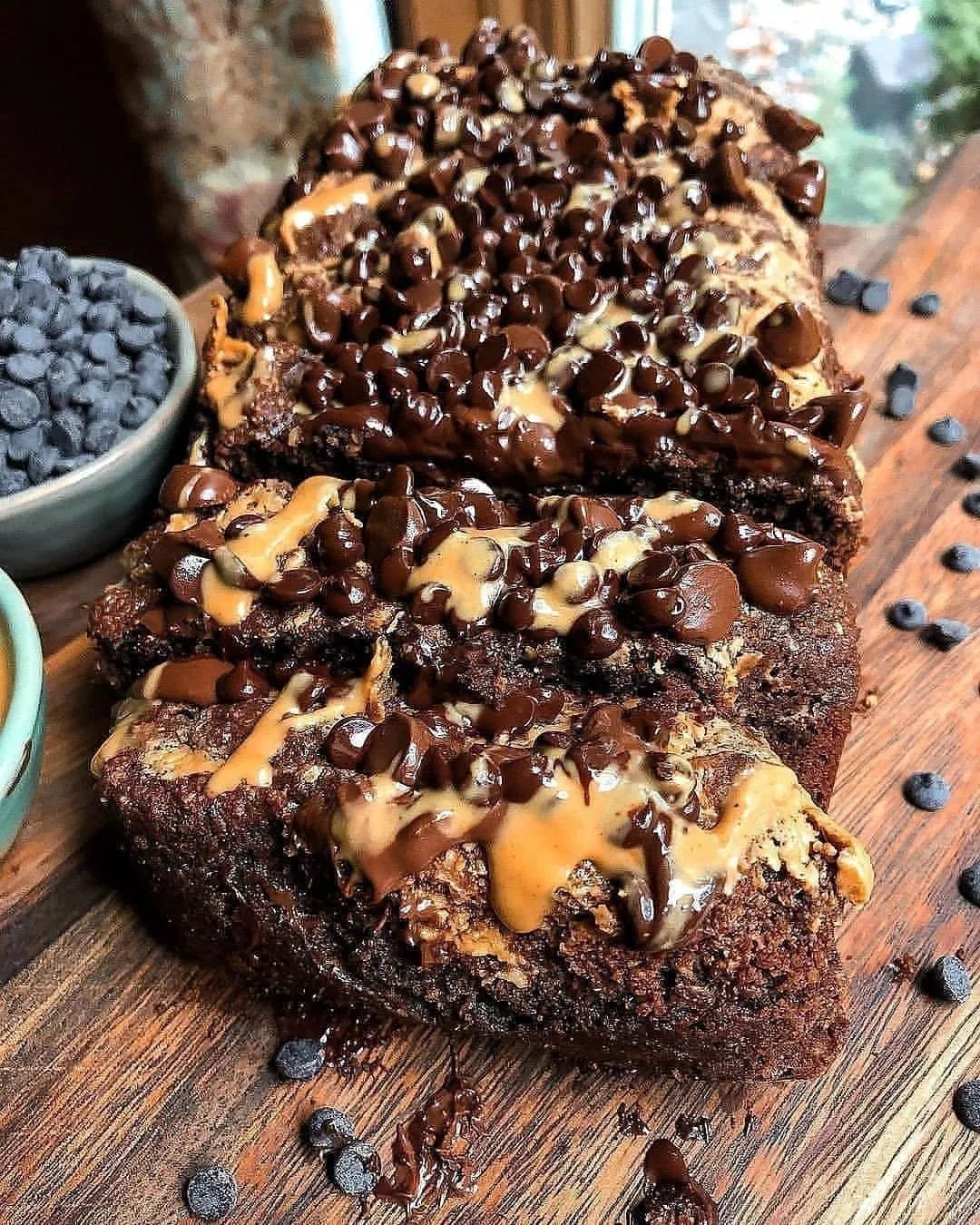 Peanut Butter Chocolate Bread | Scrolller