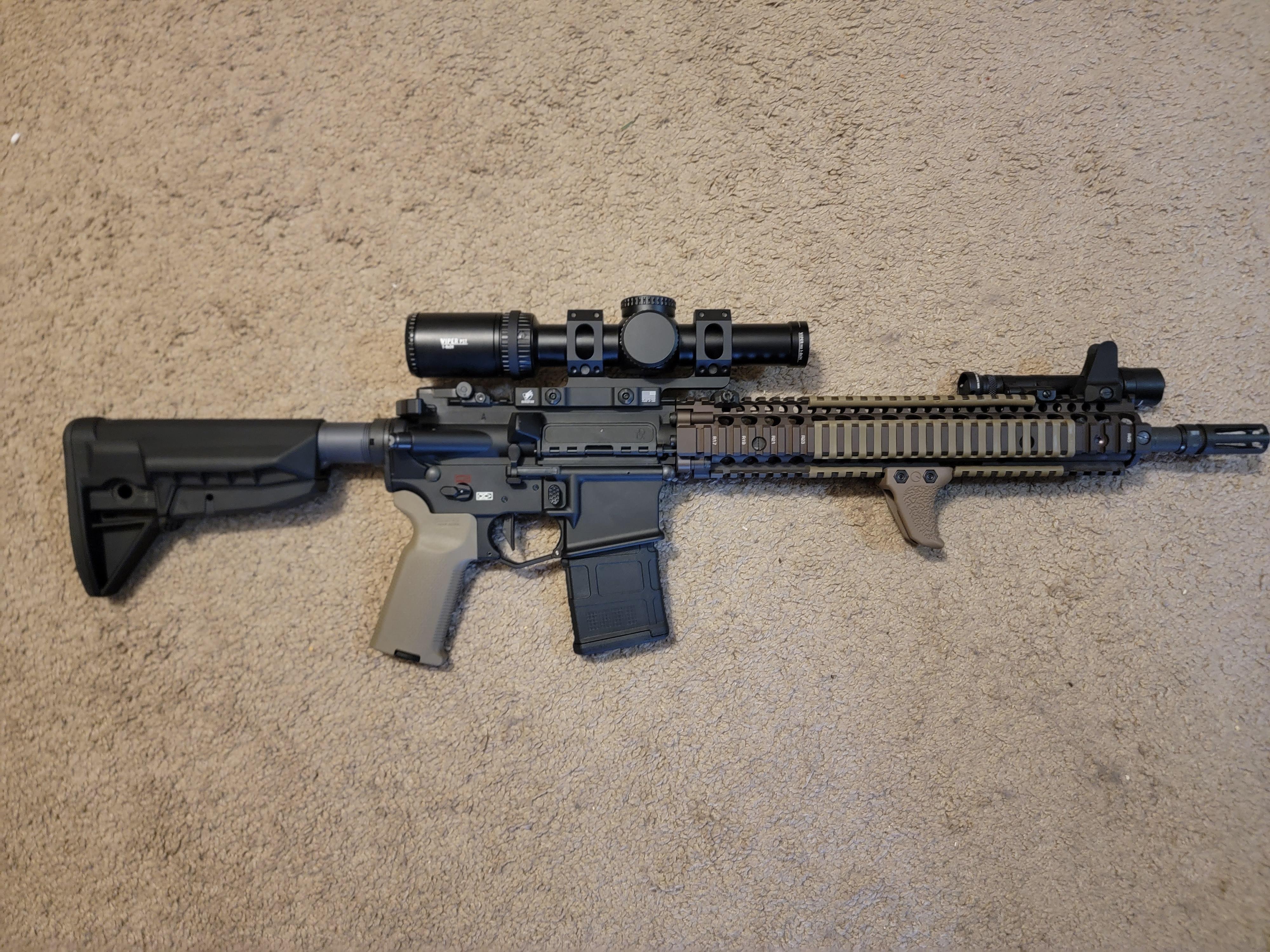 New ADM Mount and decided to try out a BCM stock. So far I love both | Scrolller