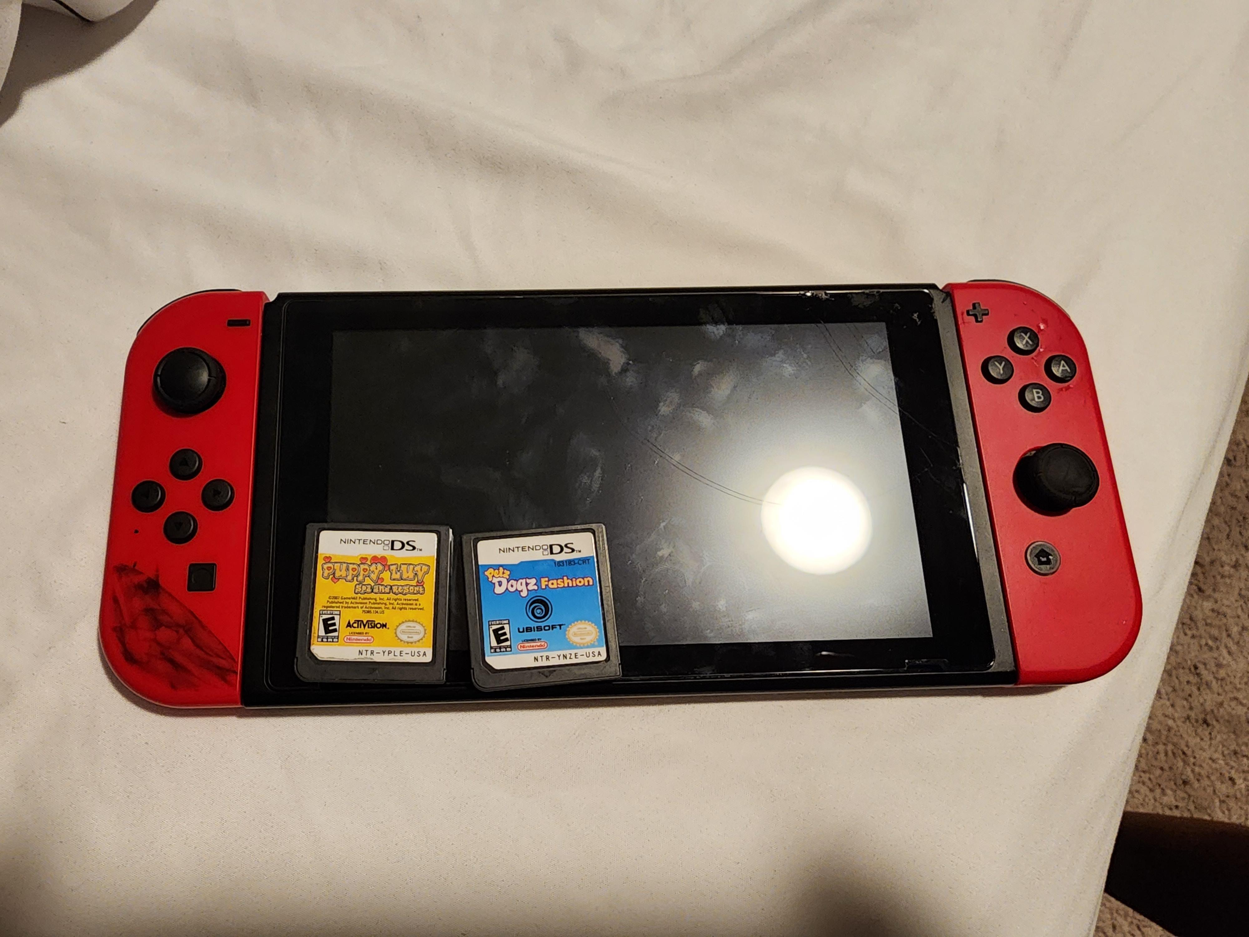 Photo of DS games on a switch | Scrolller