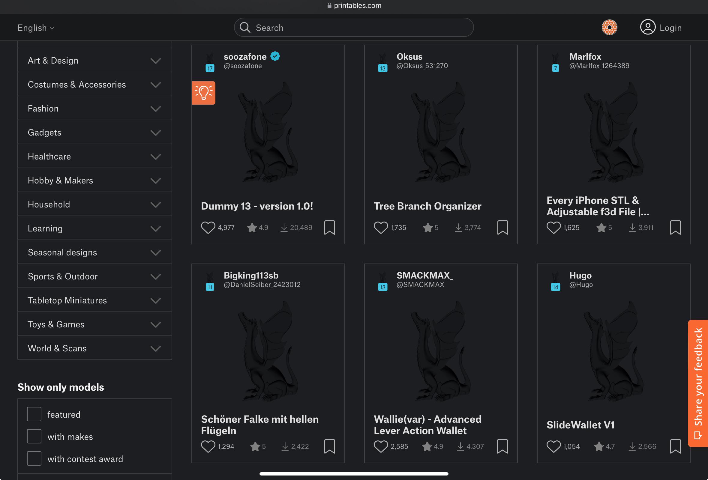 Pictures/thumbnails not loading | Scrolller